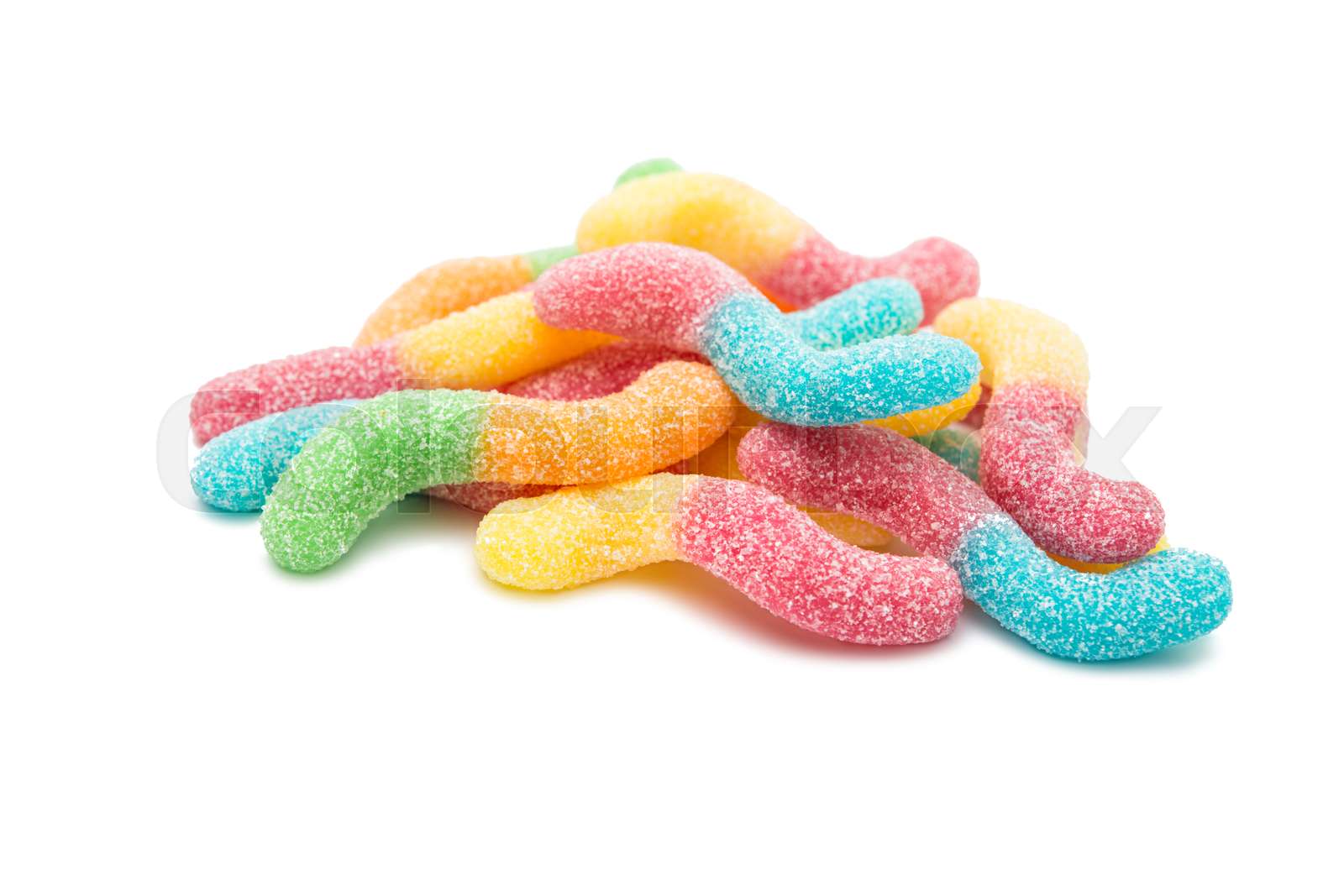 jelly candies isolated | Stock image | Colourbox