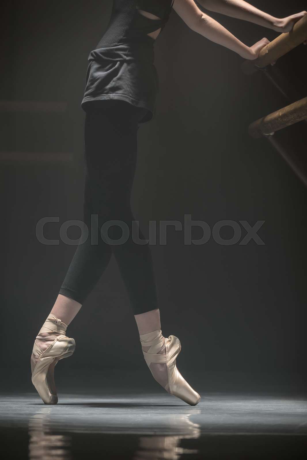 Legs of ballerina | Stock image | Colourbox