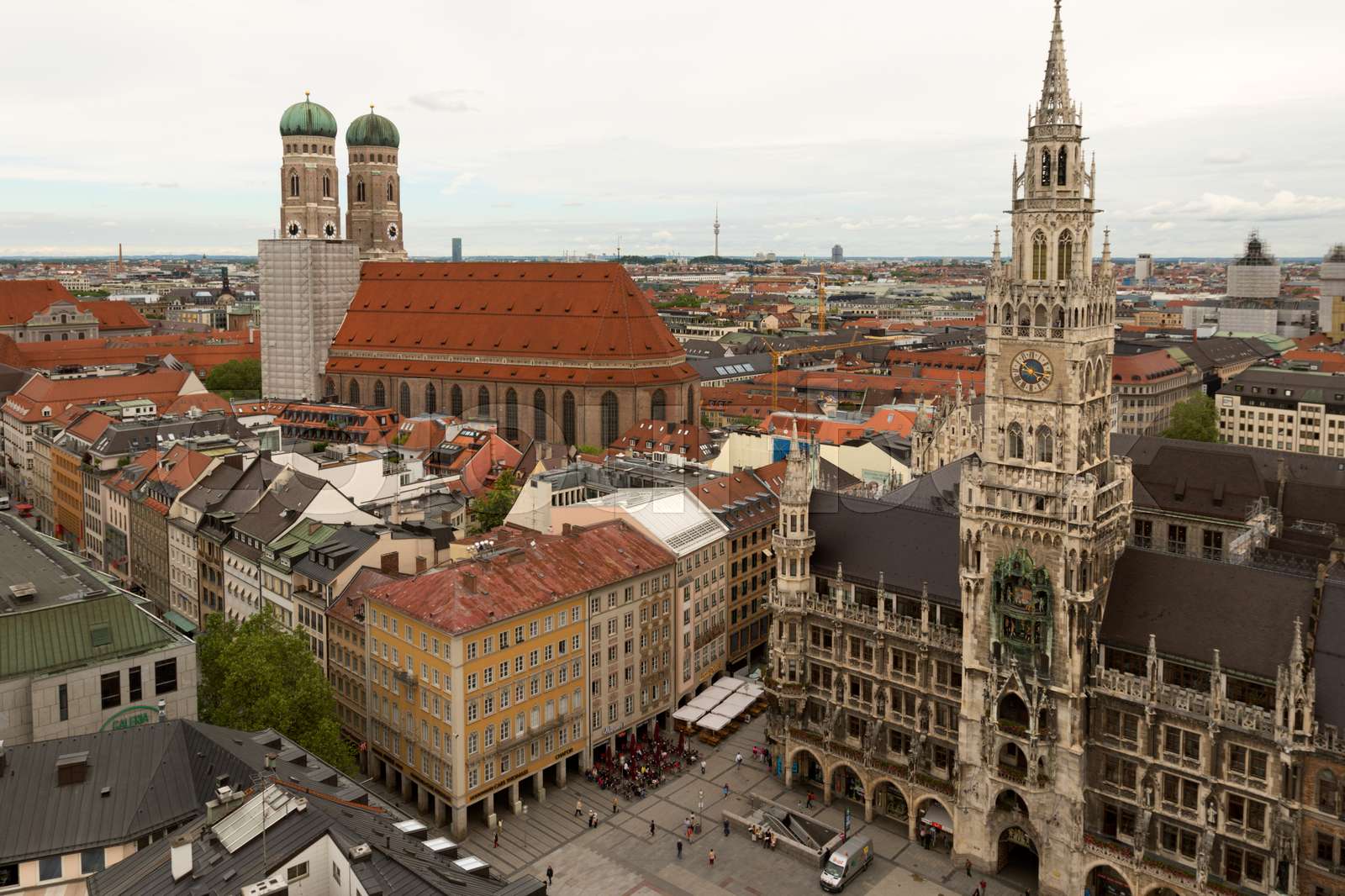 Rooftop view of Munich. | Stock image | Colourbox