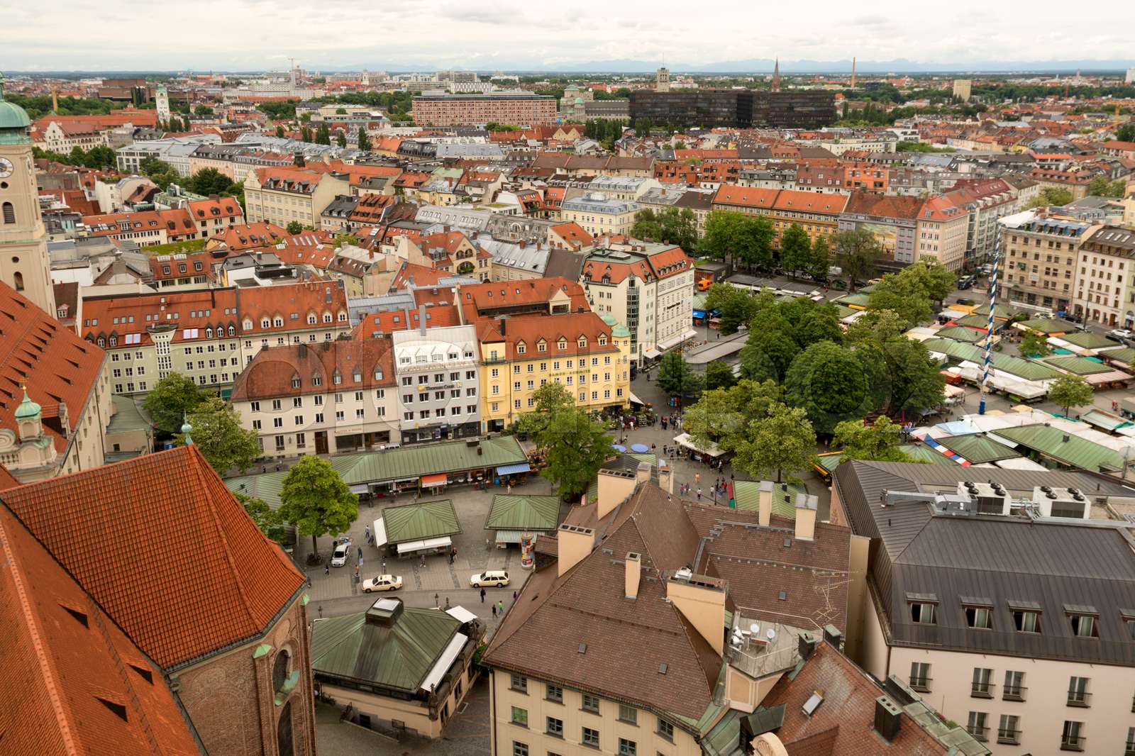 Rooftop view of Munich. | Stock image | Colourbox