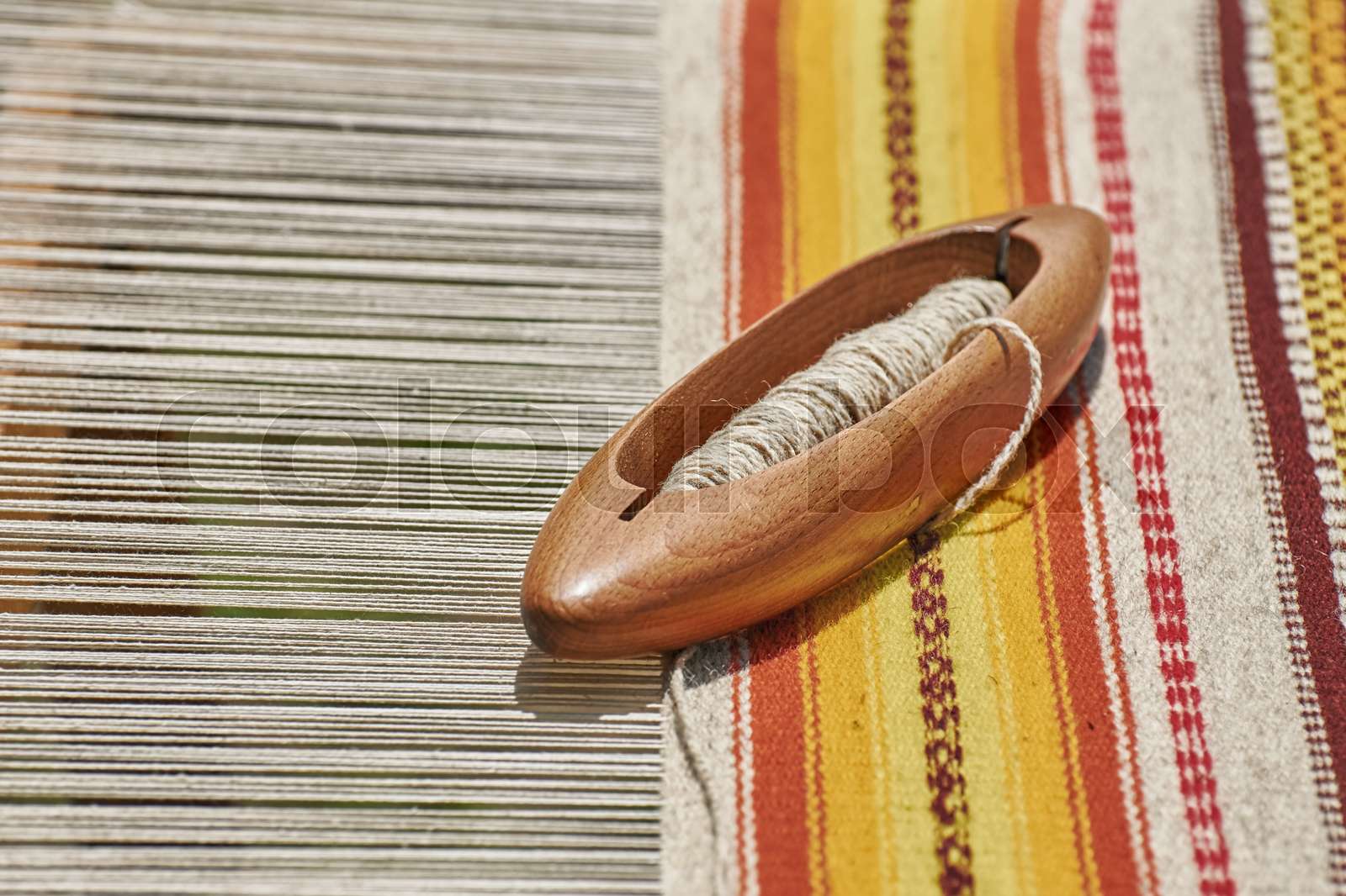 Shuttle with Bobbin | Stock image | Colourbox