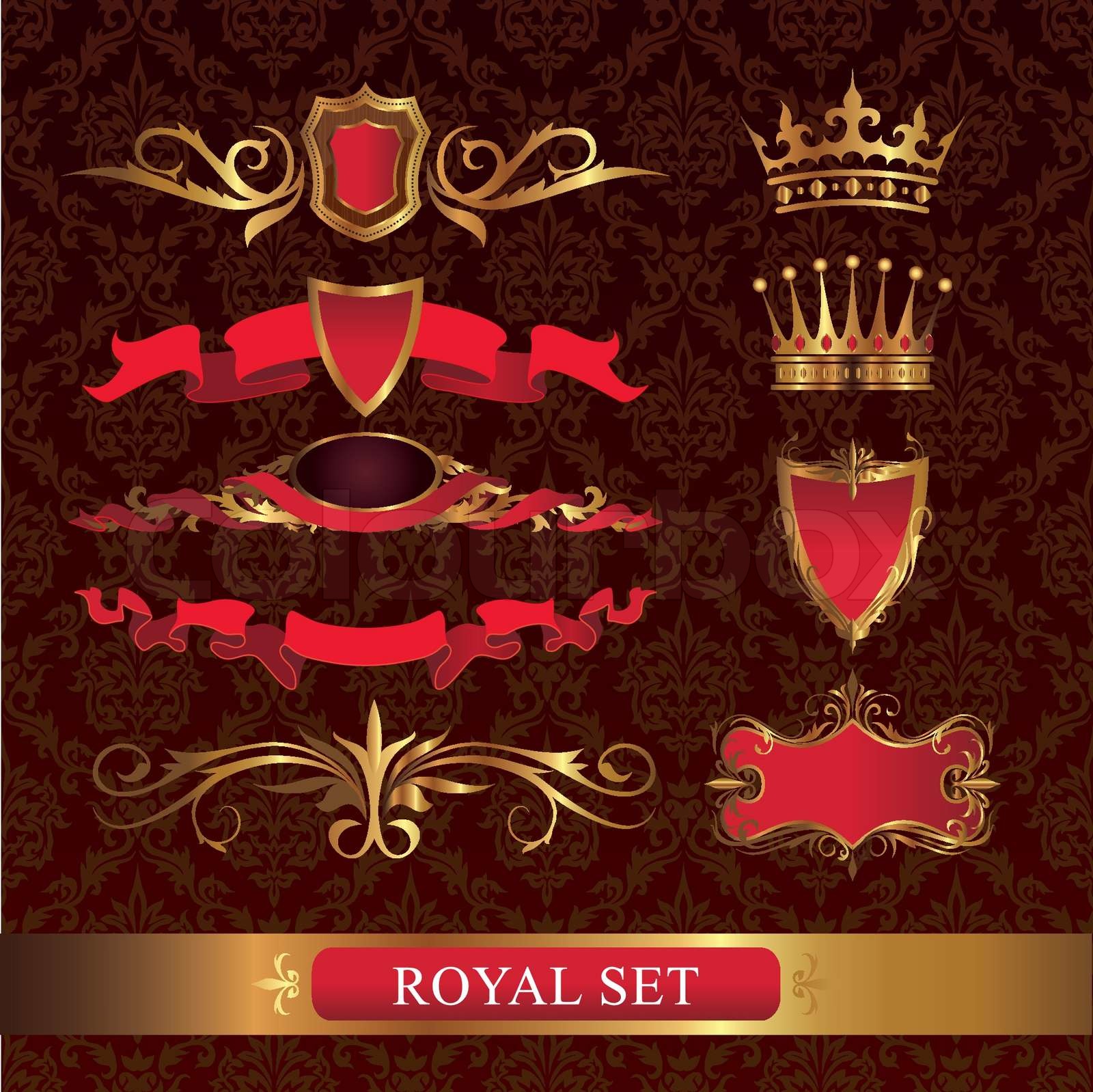 noble, insignia, crown | Stock vector | Colourbox