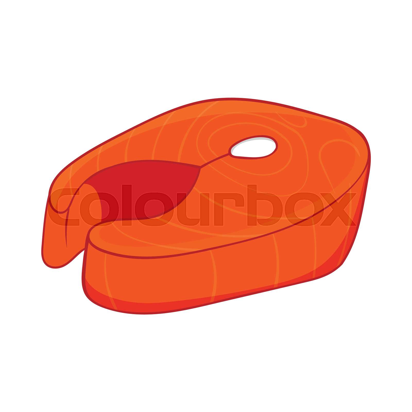 fisch, filet, icon | Stock-Vektor | Colourbox