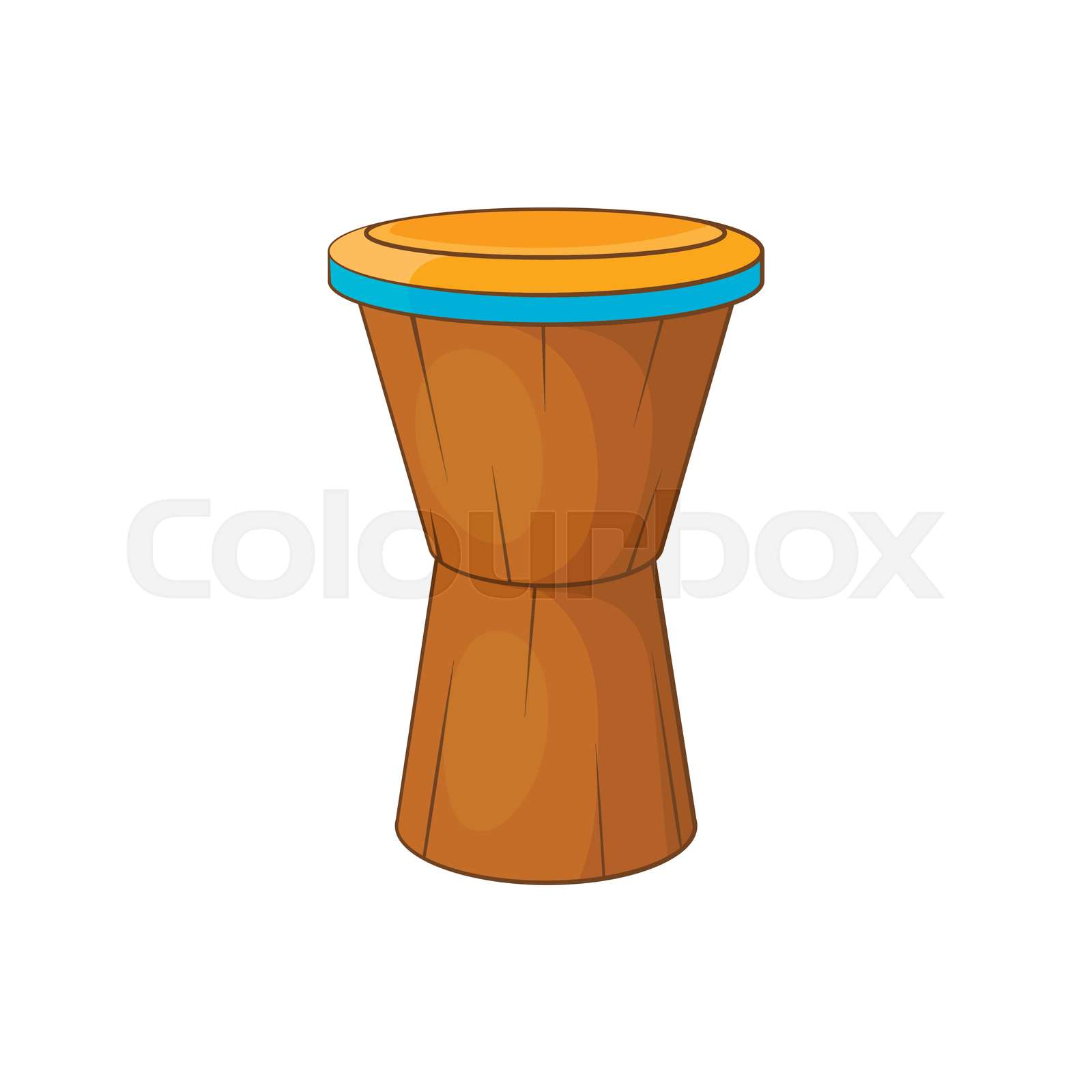 fass, cartoon, afrikanisch | Stock-Vektor | Colourbox
