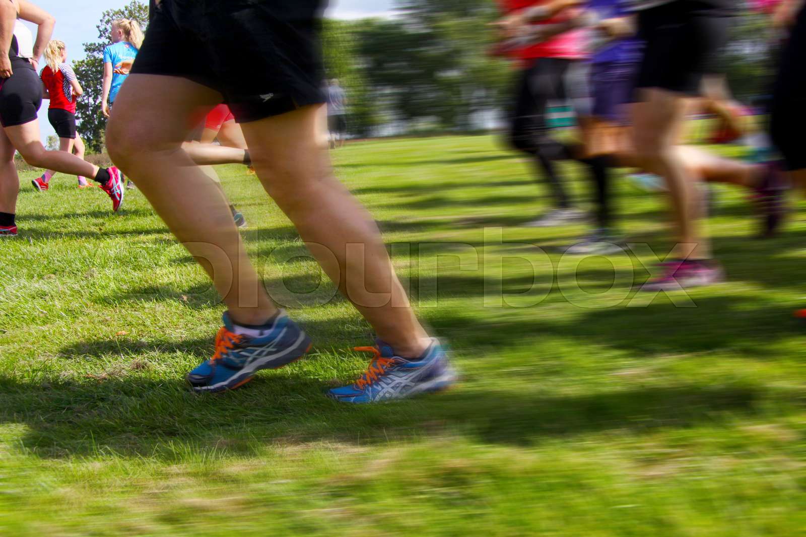 Marathon running race | Stock image | Colourbox