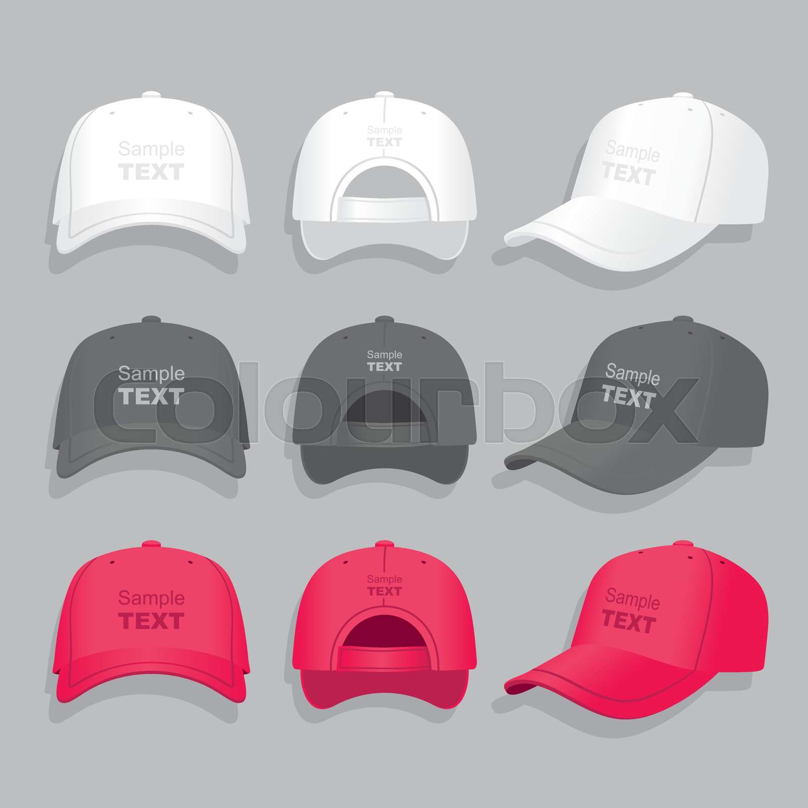 Baseball cap | Stock vector | Colourbox
