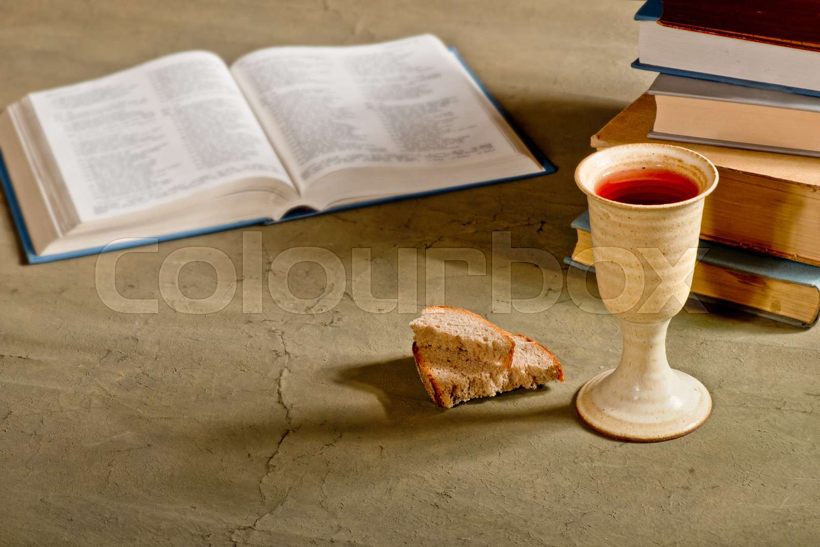 Communion Under Both Kinds Stock Image Colourbox