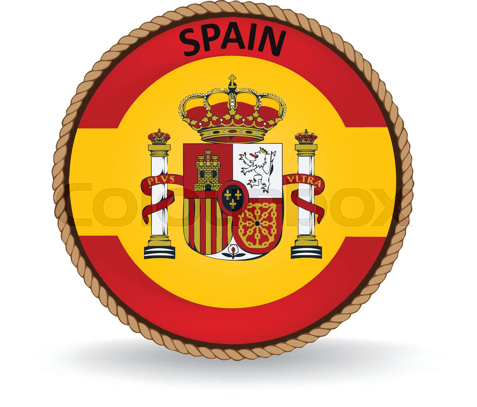 Spain Seal | Stock vector | Colourbox