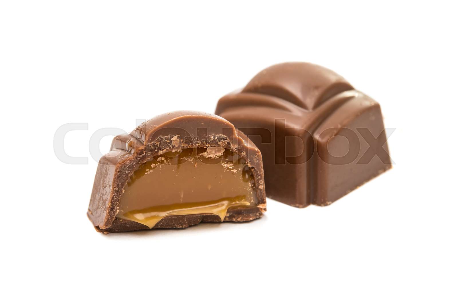 Belgian chocolate candies isolated | Stock image | Colourbox