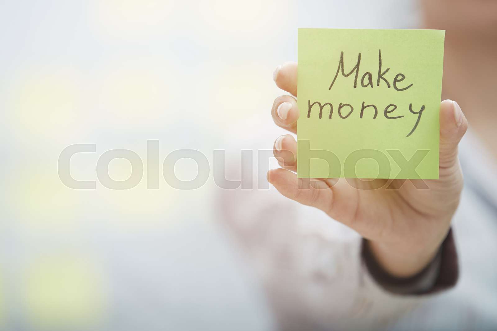 Make money | Stock image | Colourbox