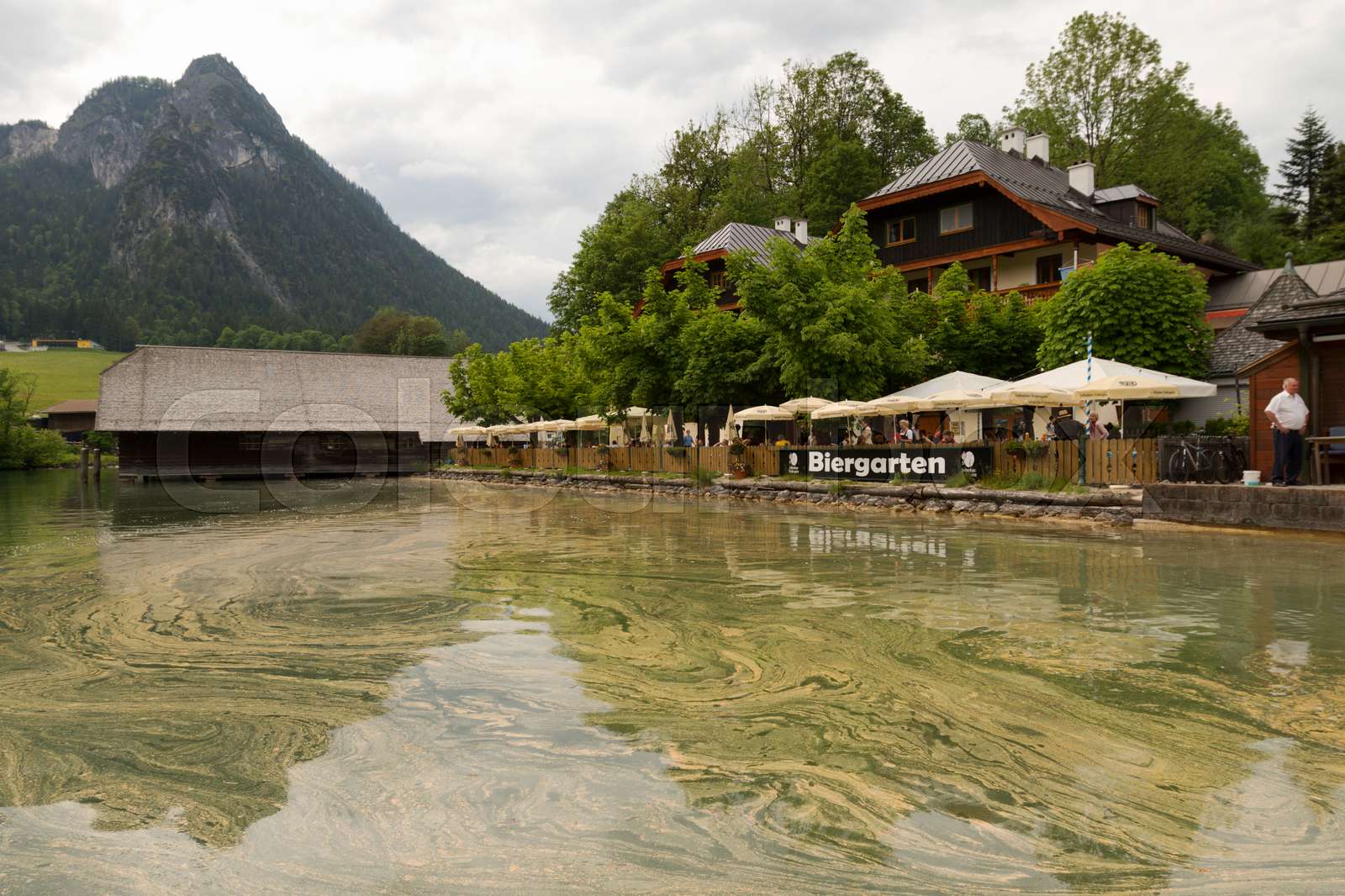 Lake Konigsee in Bavarian Alps. | Stock image | Colourbox