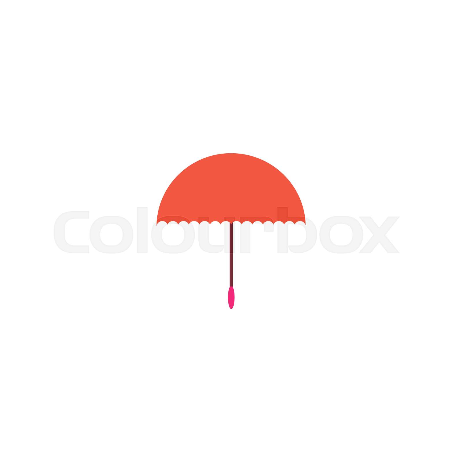Parasol Icon Vector | Stock vector | Colourbox