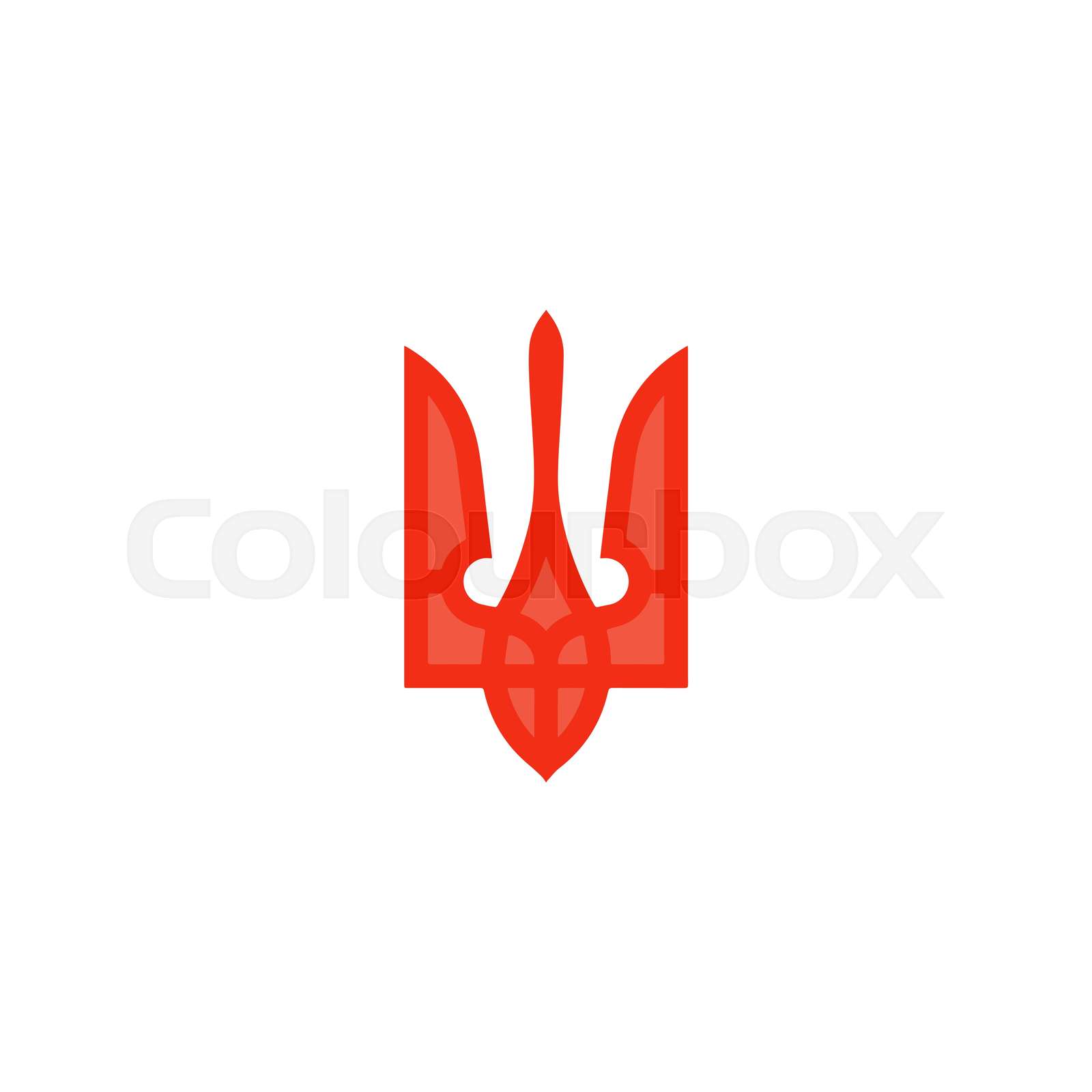 Trident Icon Vector | Stock vector | Colourbox