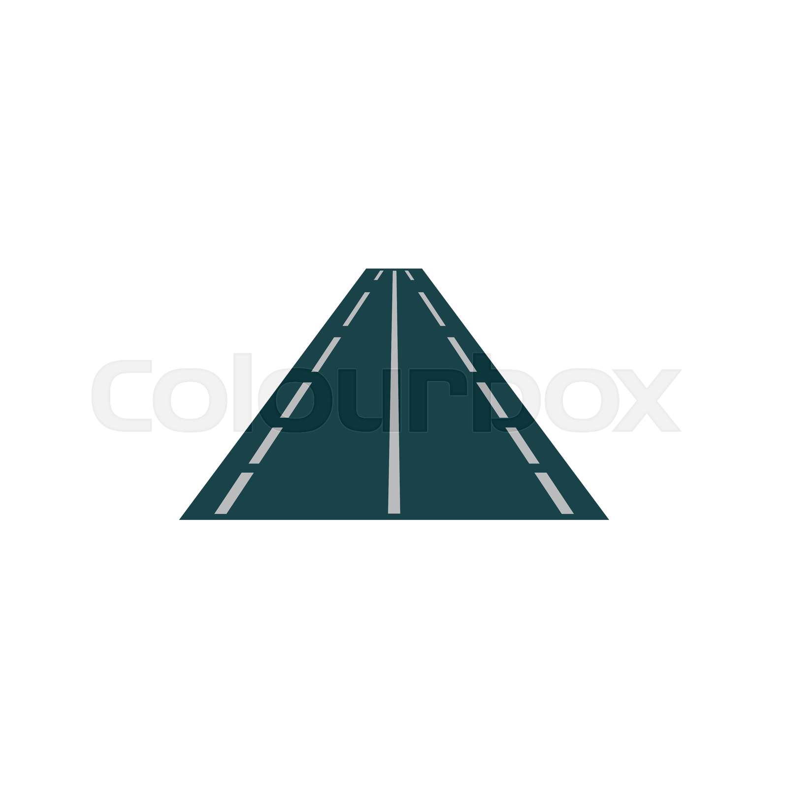 signo, autopista, icono | Vector de archivo | Colourbox