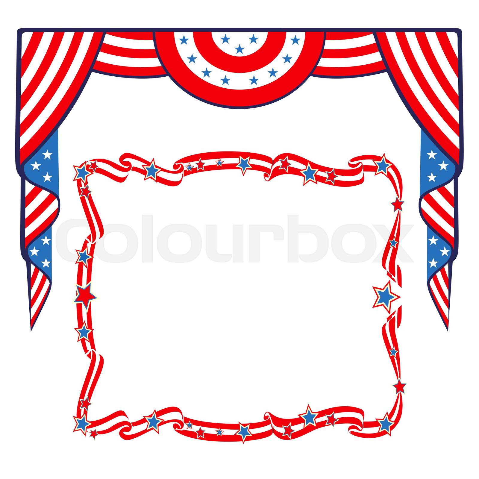 Free Patriotic Border Clip Art