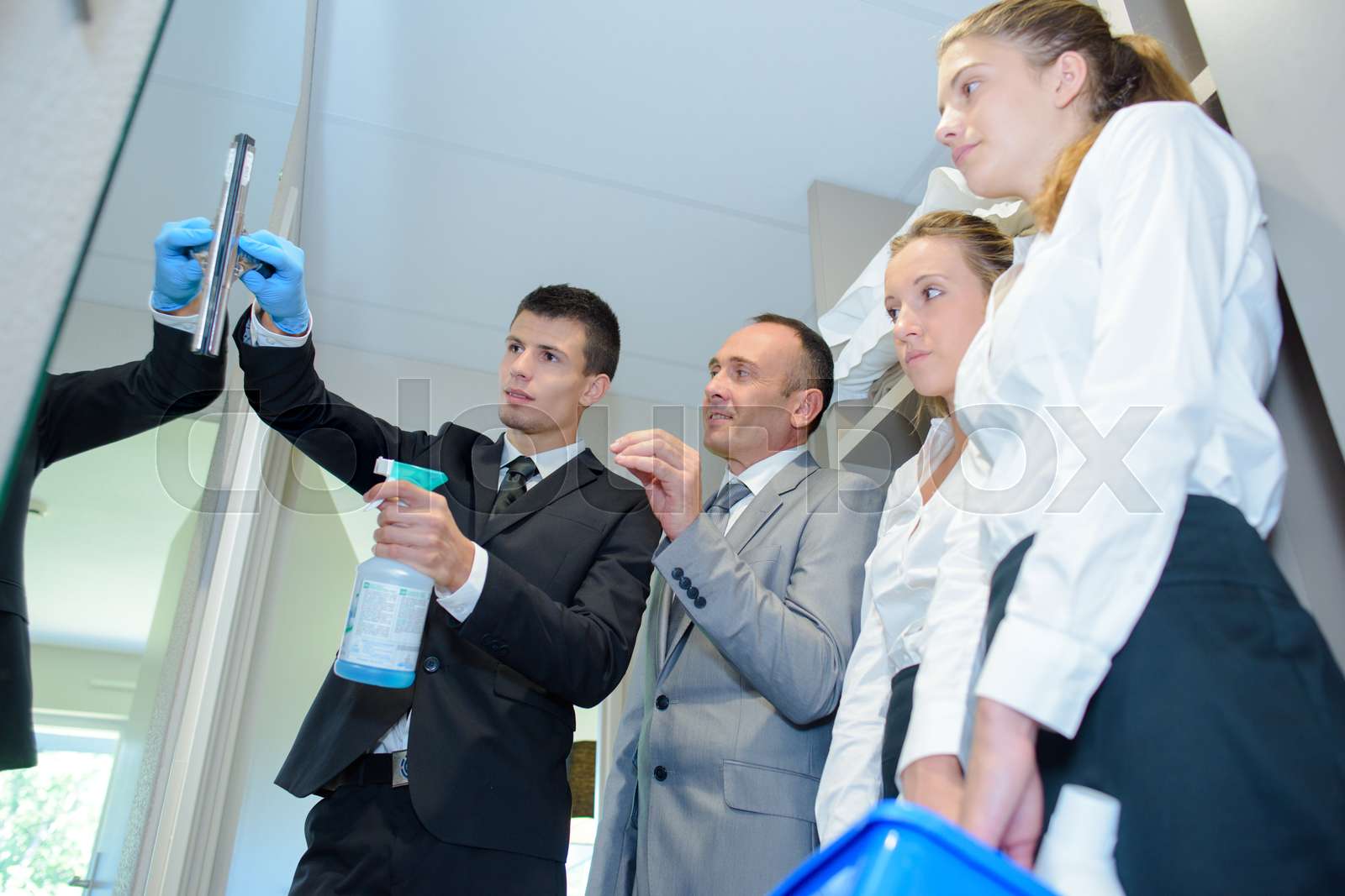 cleaners | Stock image | Colourbox