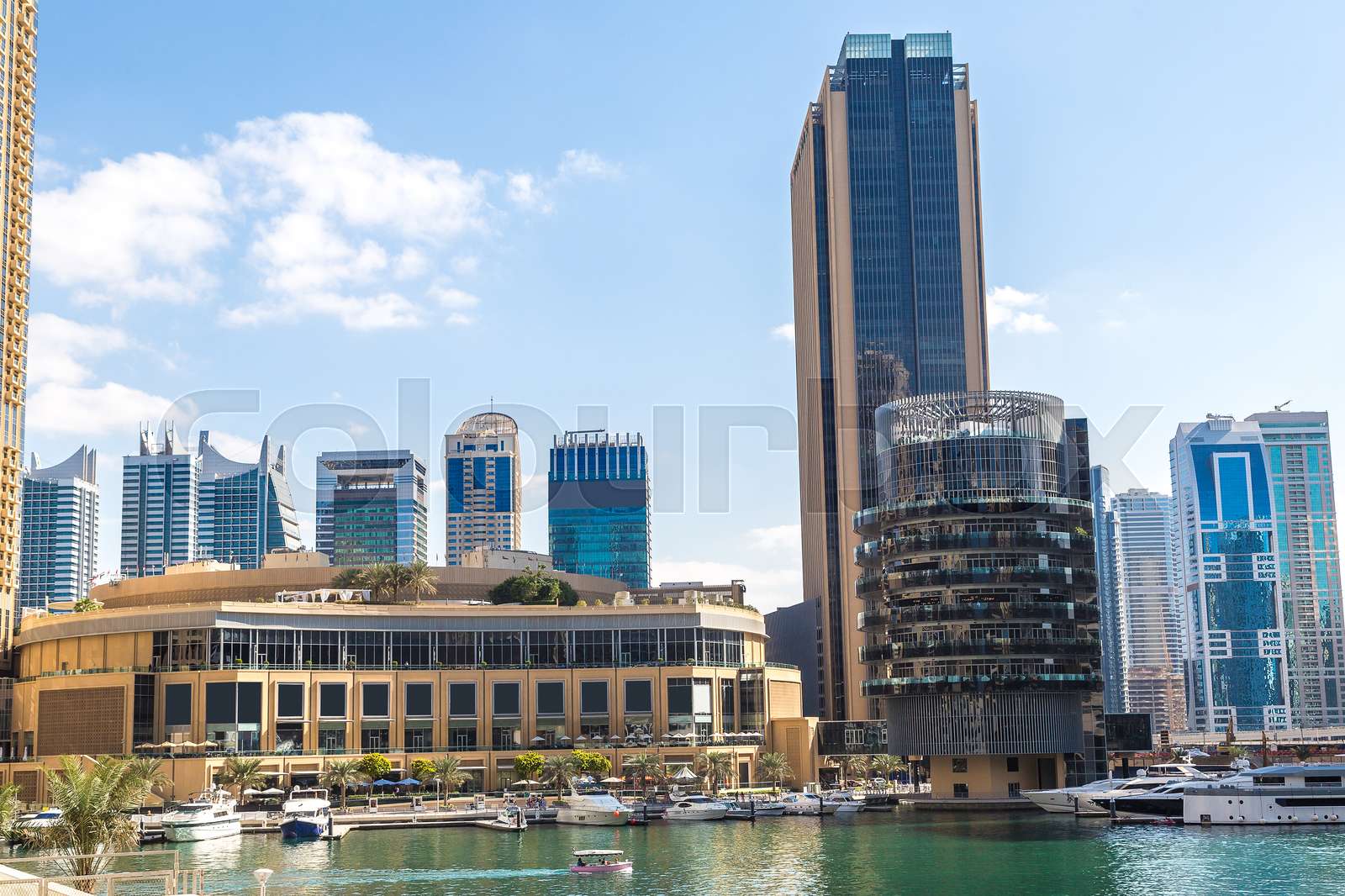 Dubai Marina Mall | Stock image | Colourbox