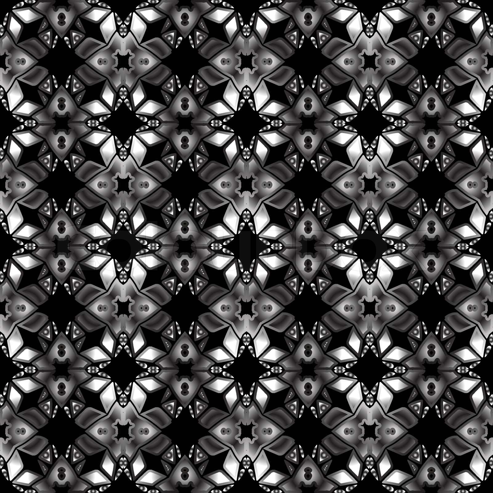 seamless grayscale texture, abstract pattern; vector art illustration ...