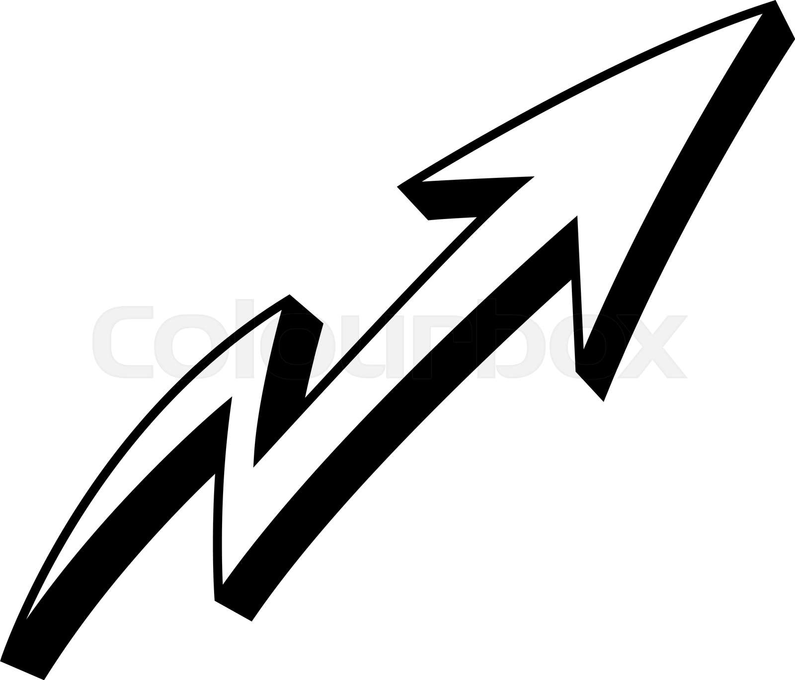 pfeil, illustration, vintage | Stock-Vektor | Colourbox