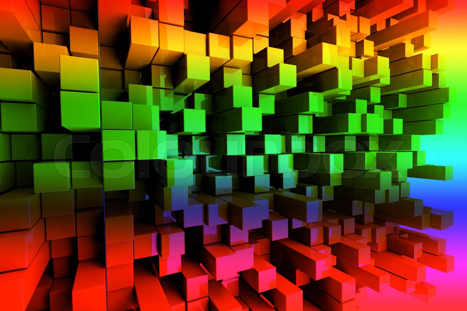 Colorful Towers | Stock image | Colourbox