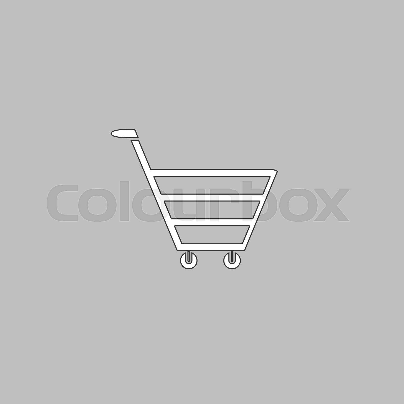 cart computer symbol | Stock vector | Colourbox