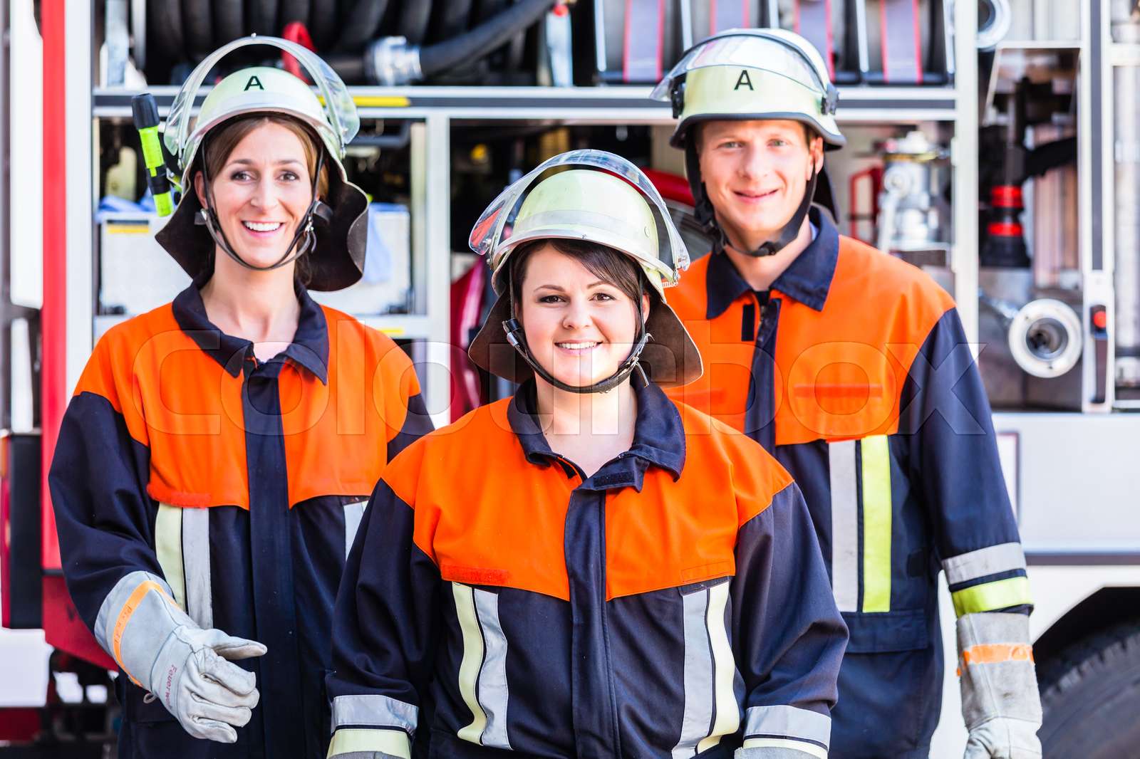 Group Photo Of Fire Fighters Crew Stock Image Colourbox group-photo-of-fire-fighters-crew-stock-image-colourbox