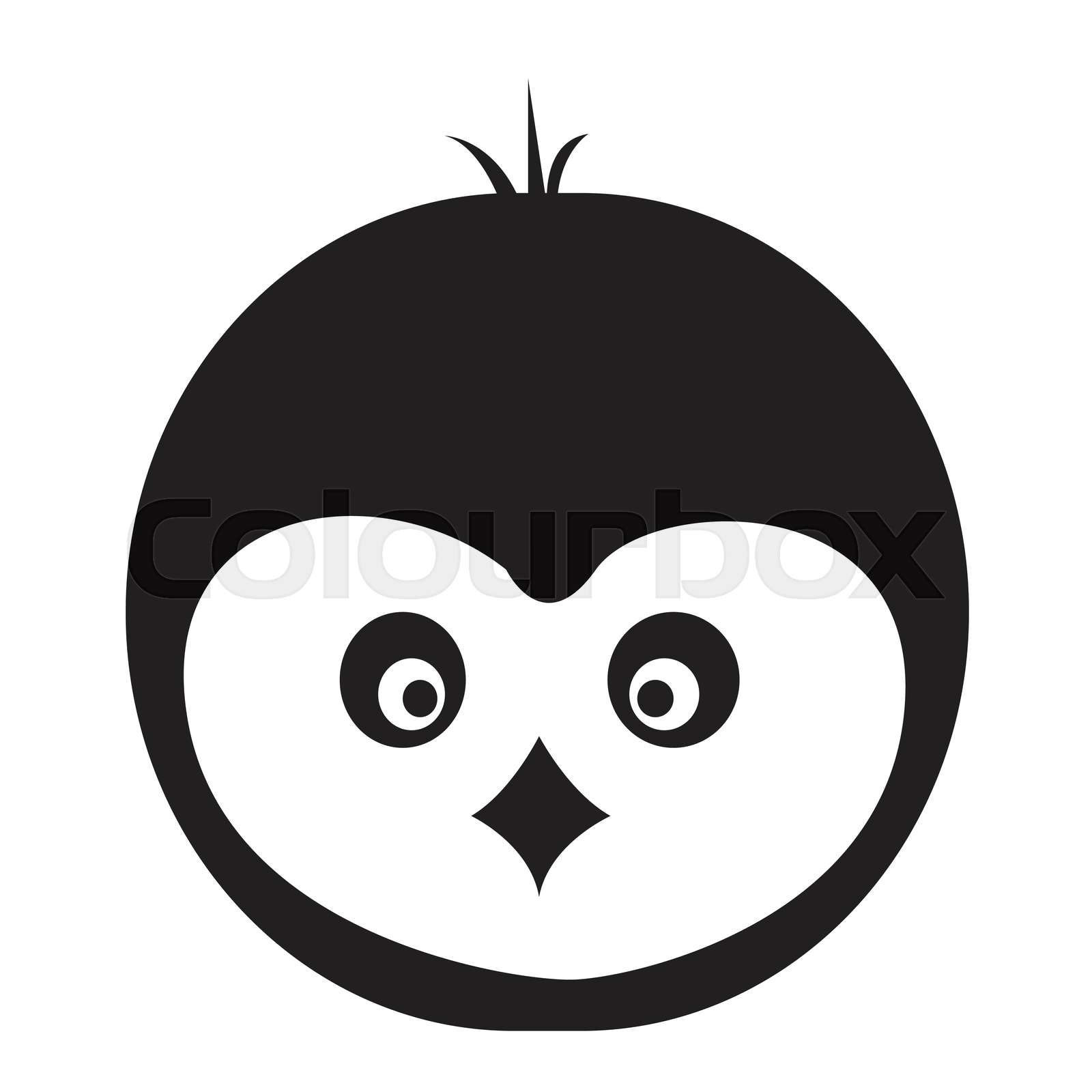 Pinguin icon illustration design | Stock vector | Colourbox