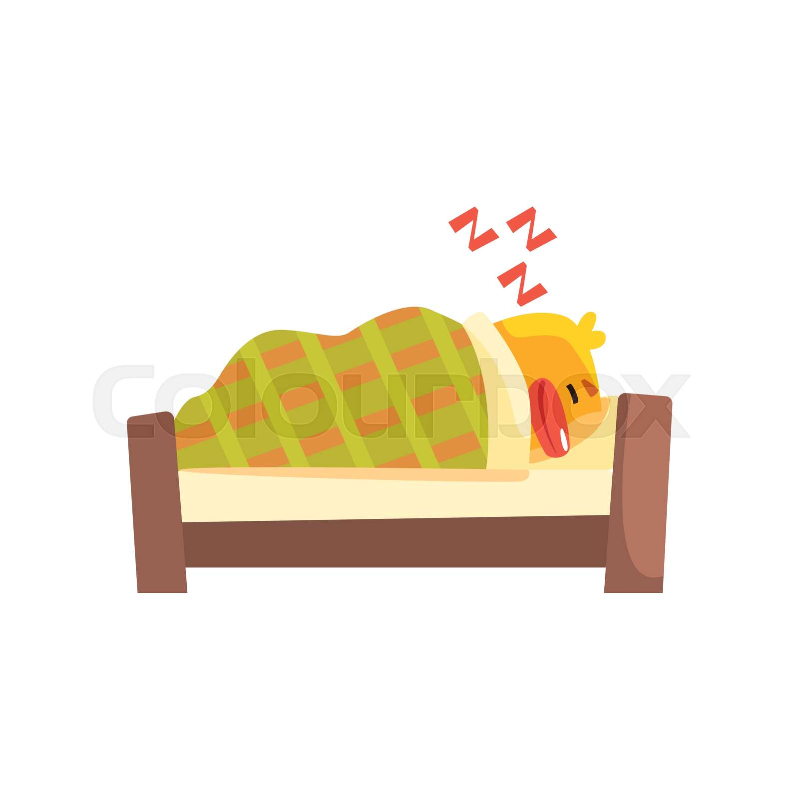 seng, tegning, zzz | Stock vektor | Colourbox