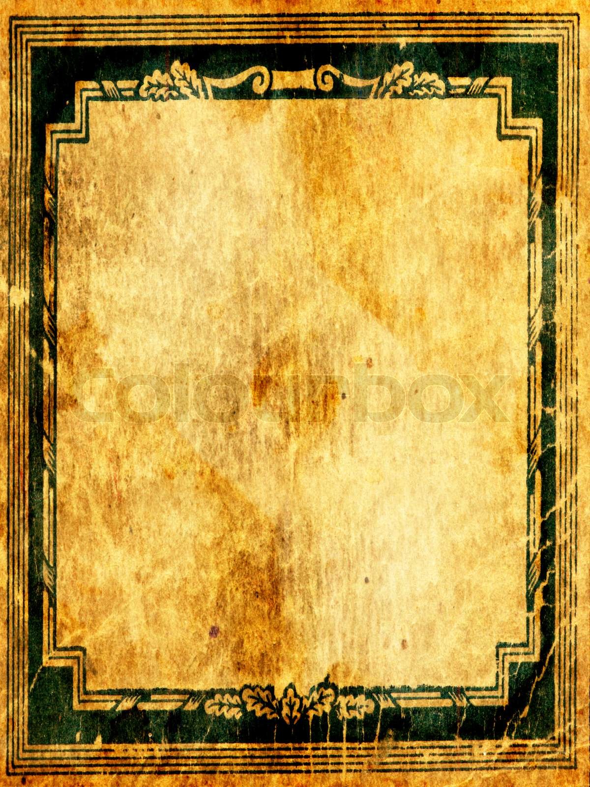 Vintage im Alter von Hintergrund Altpapier | Stock Bild | Colourbox