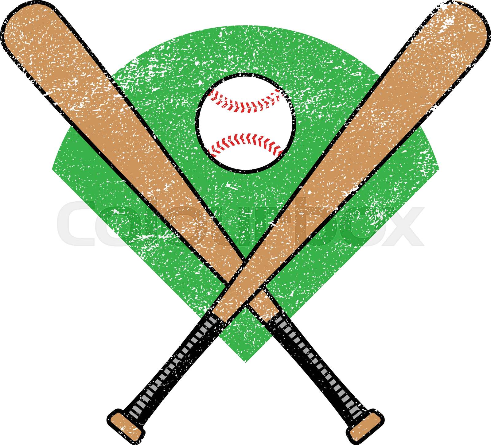 Softball Bat Clip Art