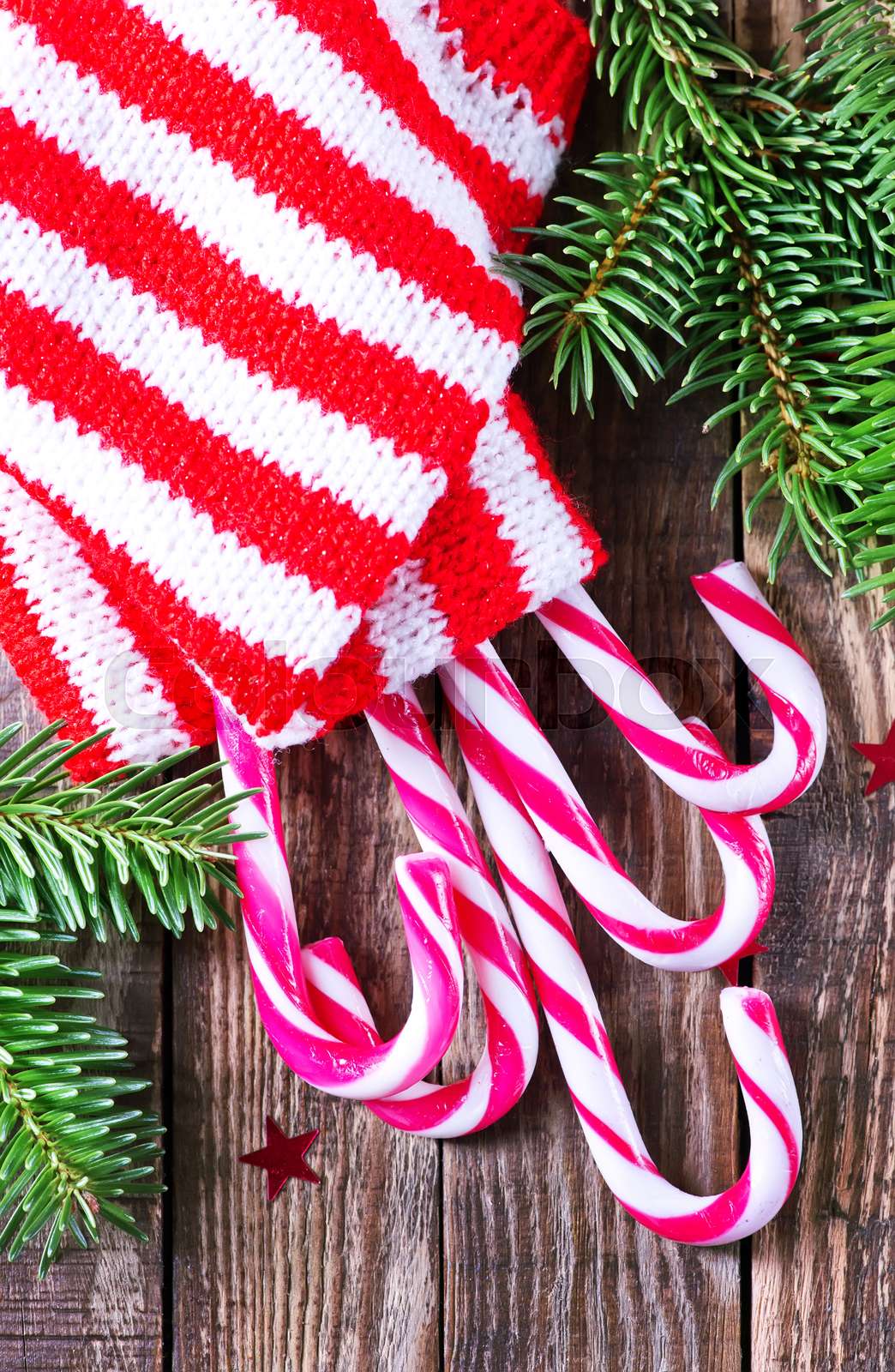 Candy canes | Stock image | Colourbox