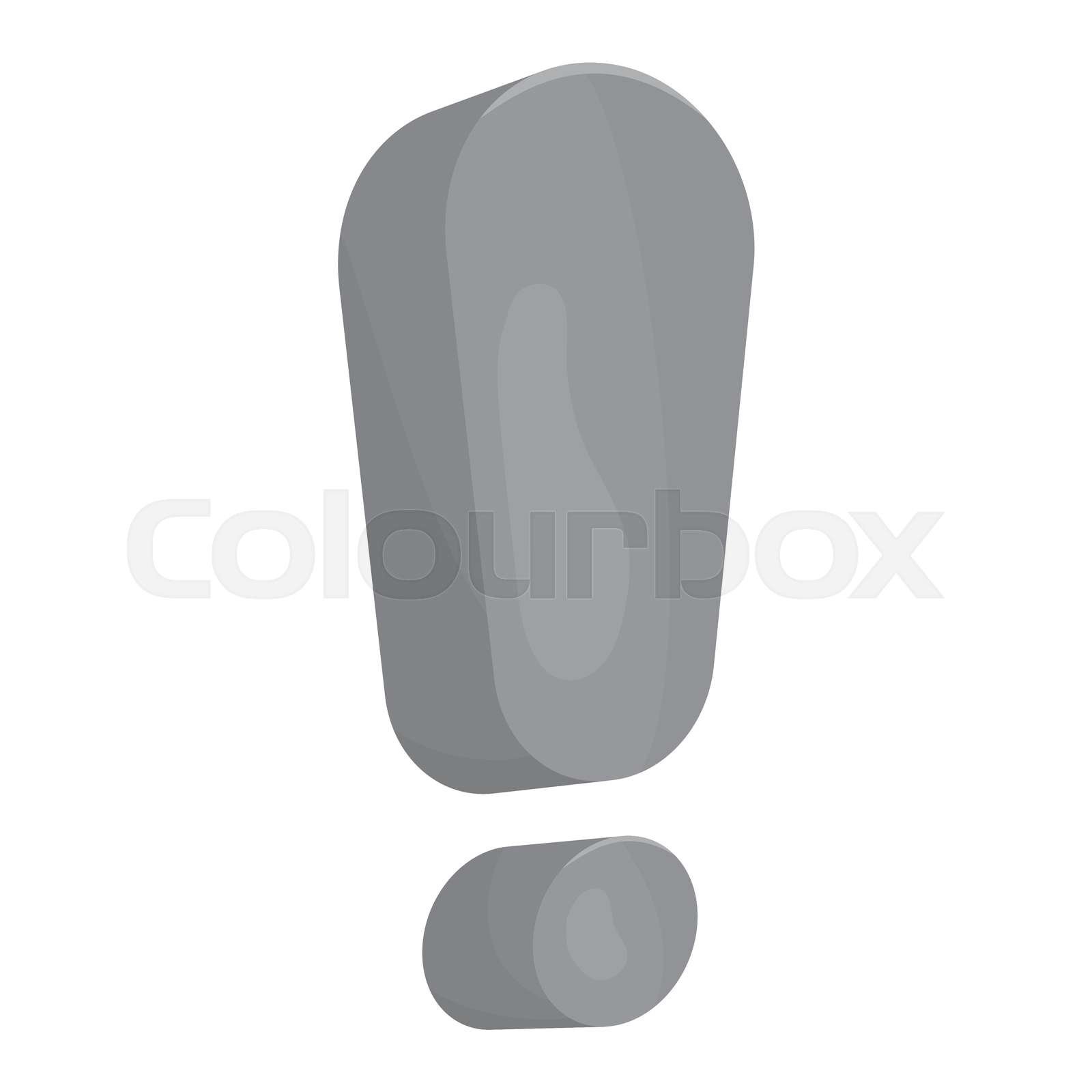 ausrufezeichen, zeichen, icon | Stock-Vektor | Colourbox