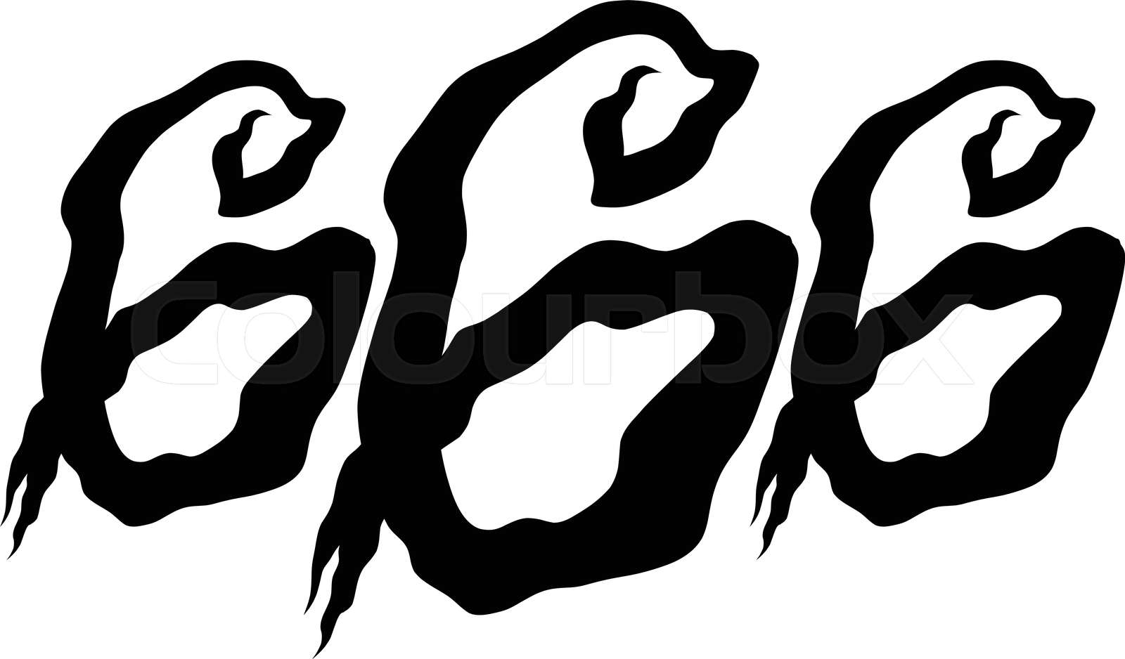 666 Graphic Lettering | Stock vector | Colourbox