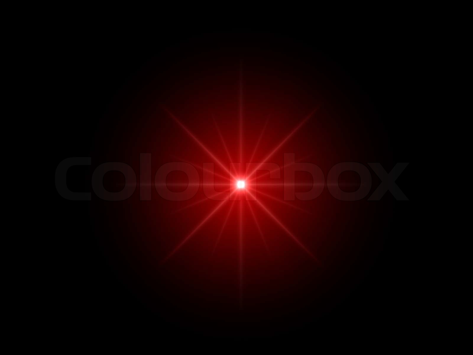Laserstrahl im Dunkeln | Stock Bild | Colourbox