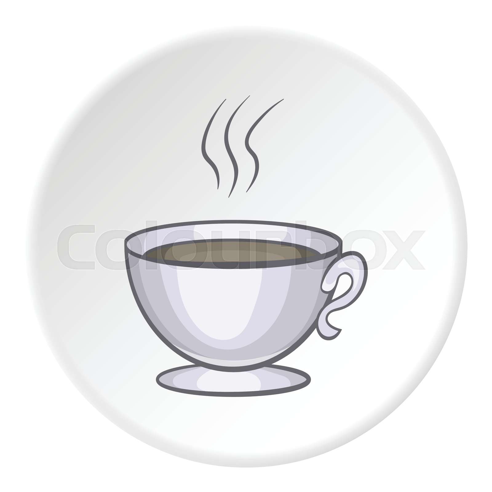 tasse, tee, icon | Stock-Vektor | Colourbox