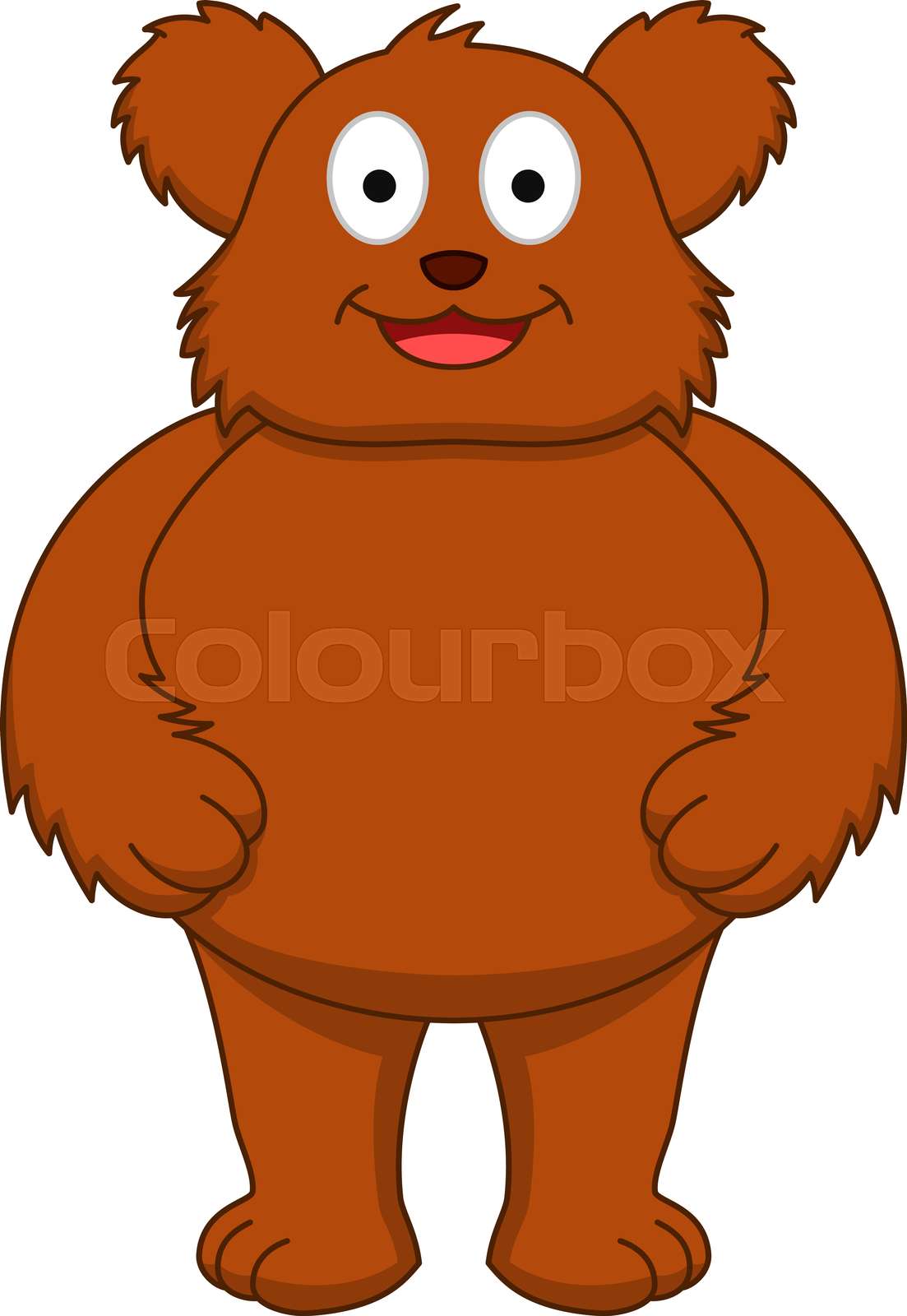 Bear cartoon | Stock vector | Colourbox