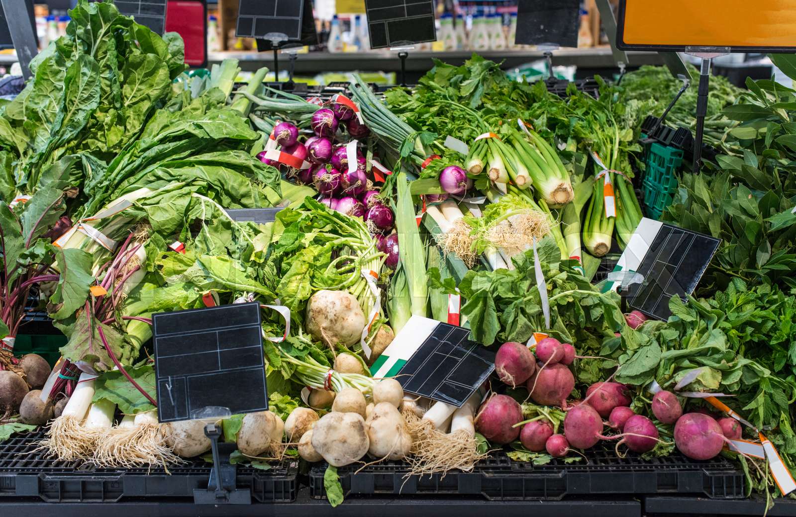 Vegetables in store | Stock image | Colourbox