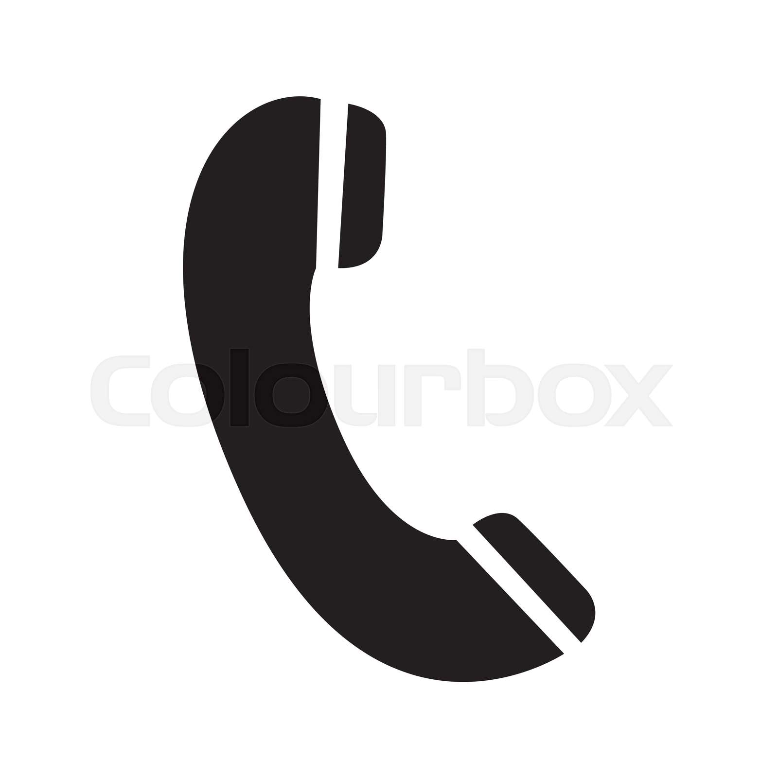 phone pictogram icon image | Stock vector | Colourbox