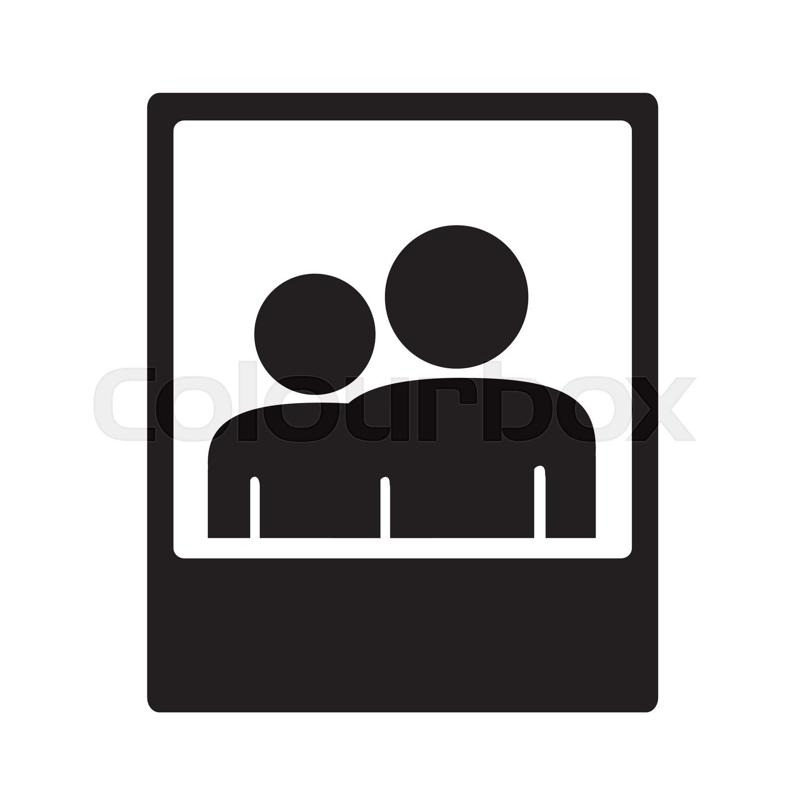 photograph pictogram icon image | Stock vector | Colourbox