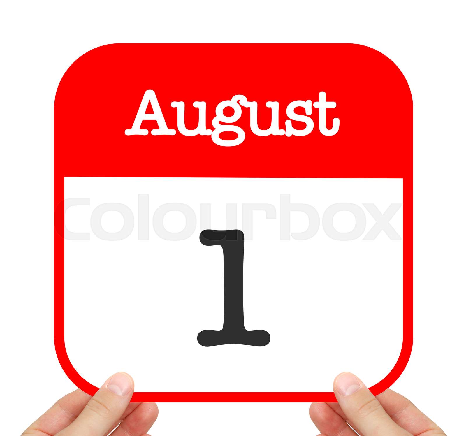 August 1 | Stock image | Colourbox