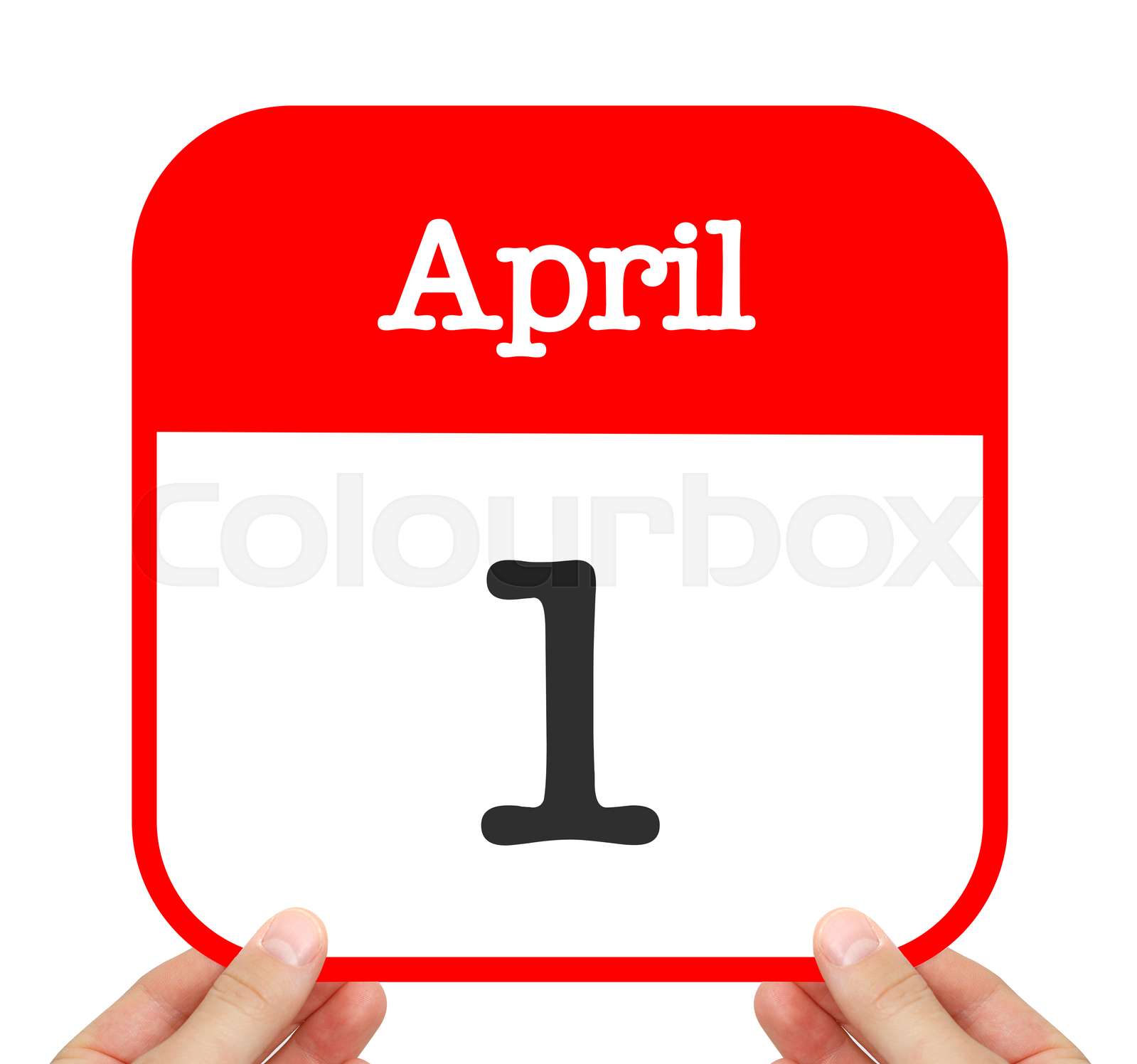 April 1 | Stock image | Colourbox