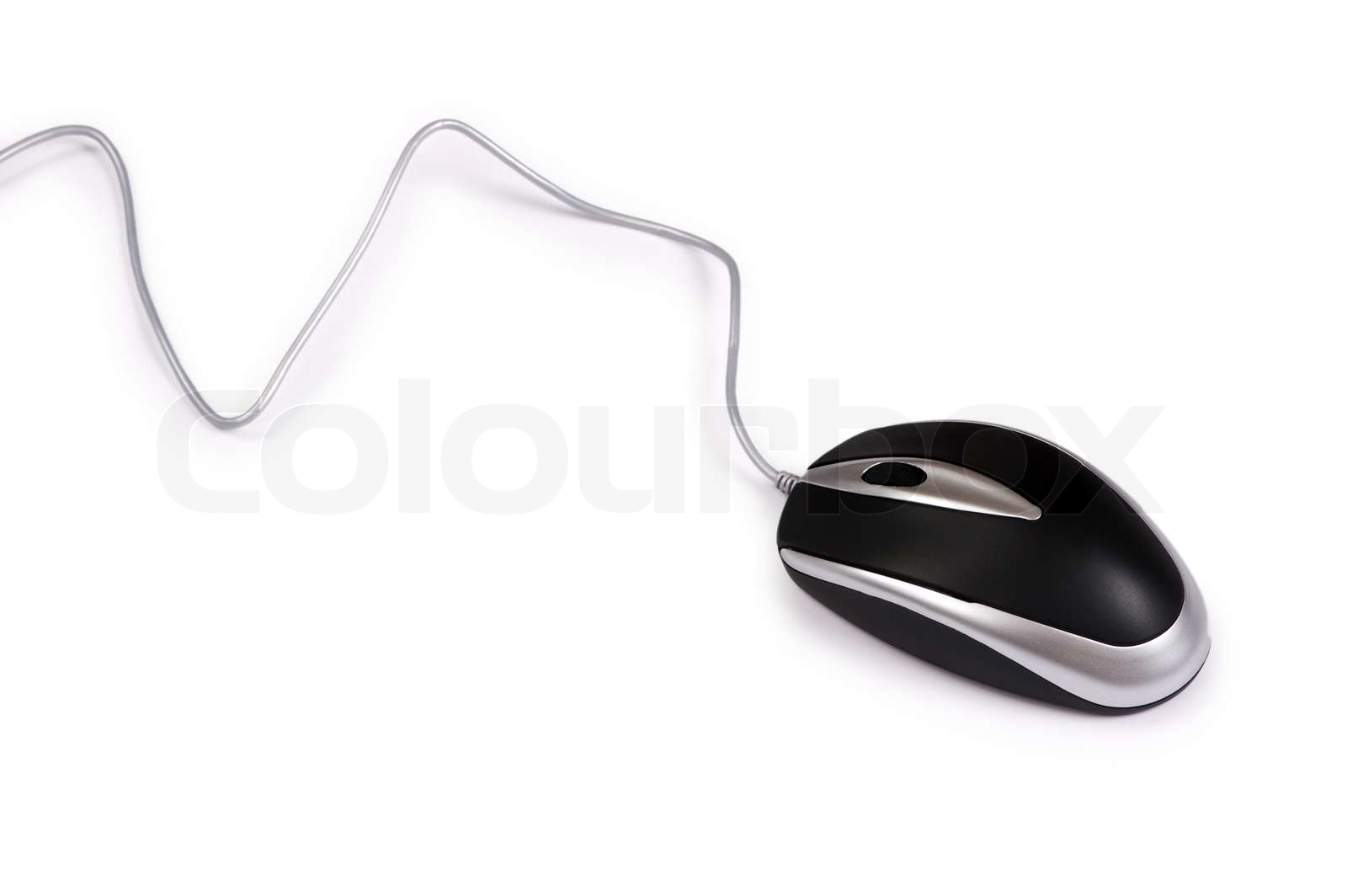 Computer-Maus auf dem weißen Hintergrund isoliert | Stock Bild | Colourbox