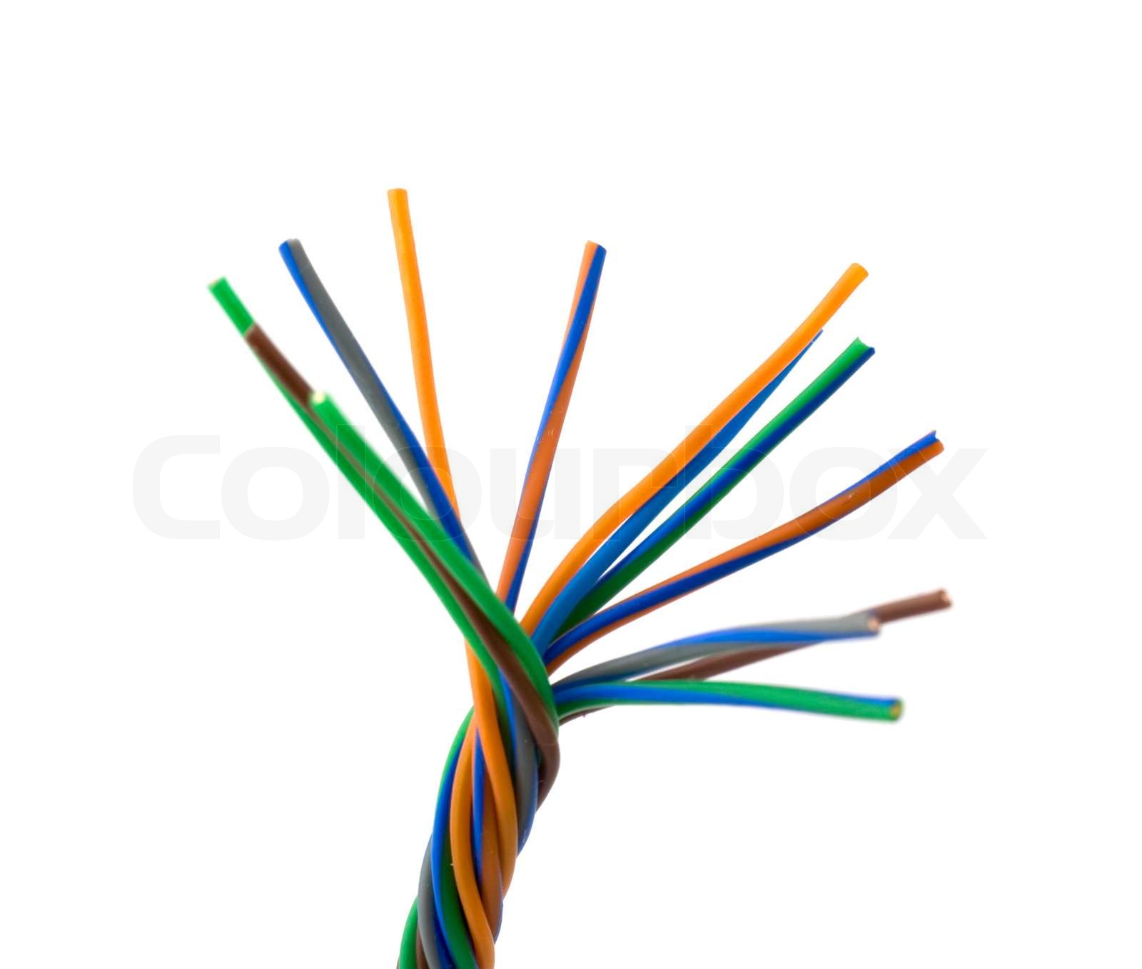 Twisted wires | Stock image | Colourbox