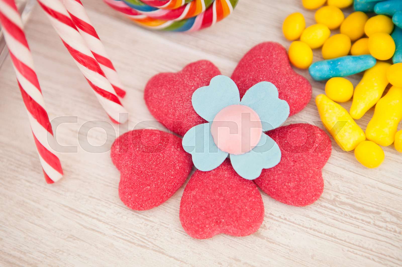 Candies with different shapes and colors | Stock image | Colourbox