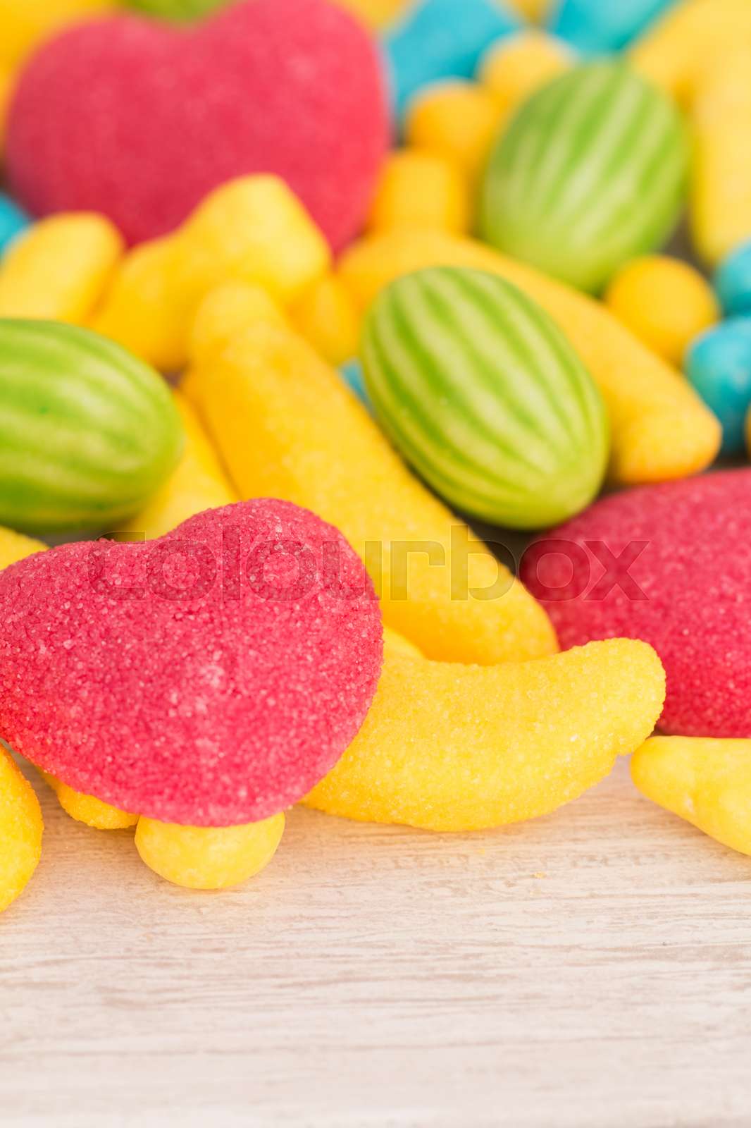 Candies with different shapes and colors | Stock image | Colourbox