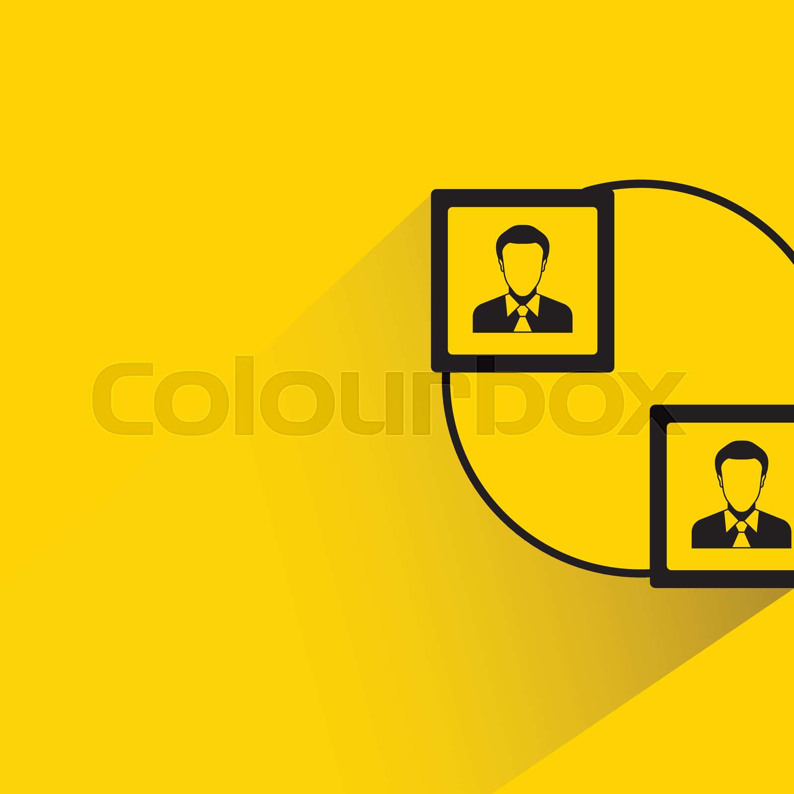 business people diagram | Stock vector | Colourbox