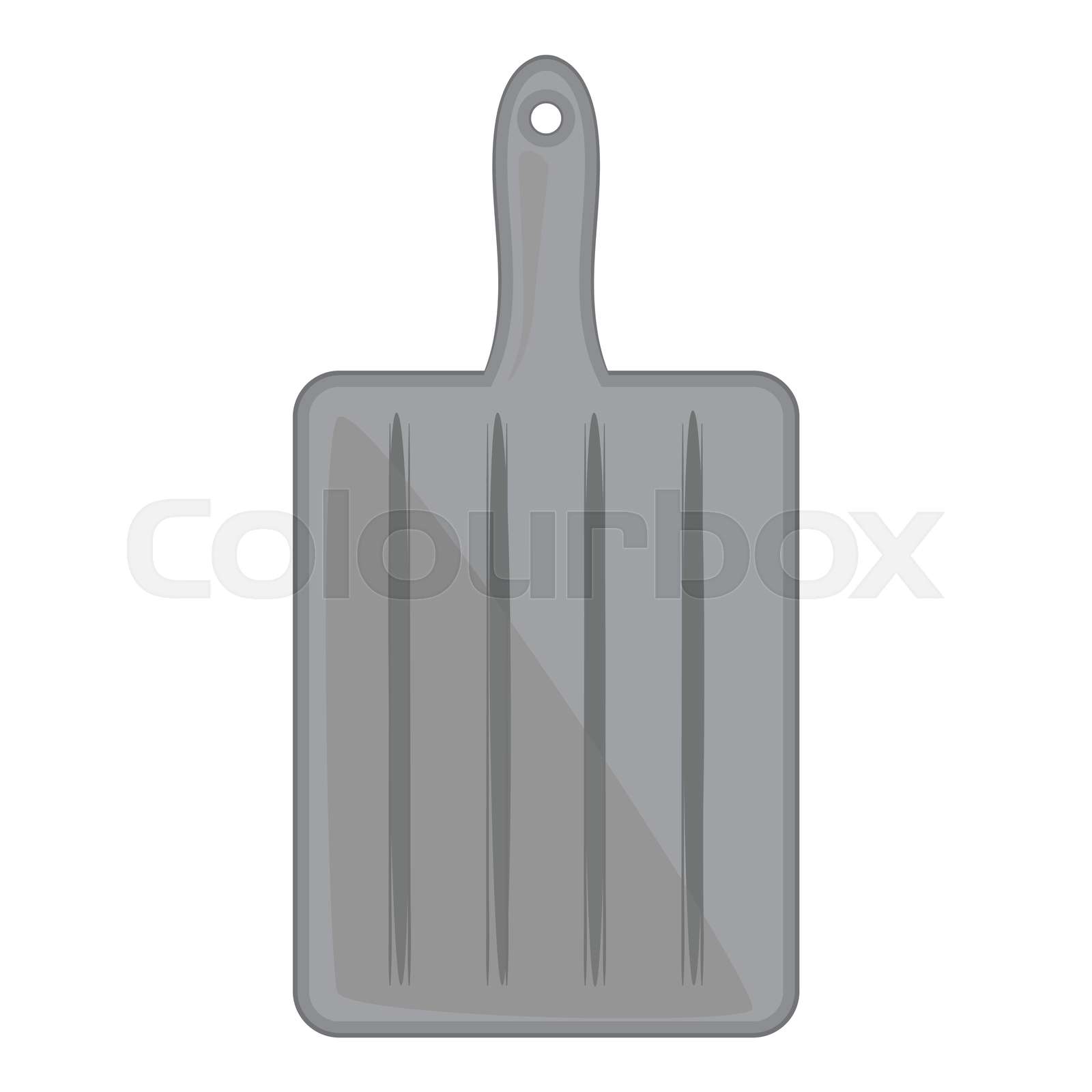 schneiden, brett, icon | Stock-Vektor | Colourbox