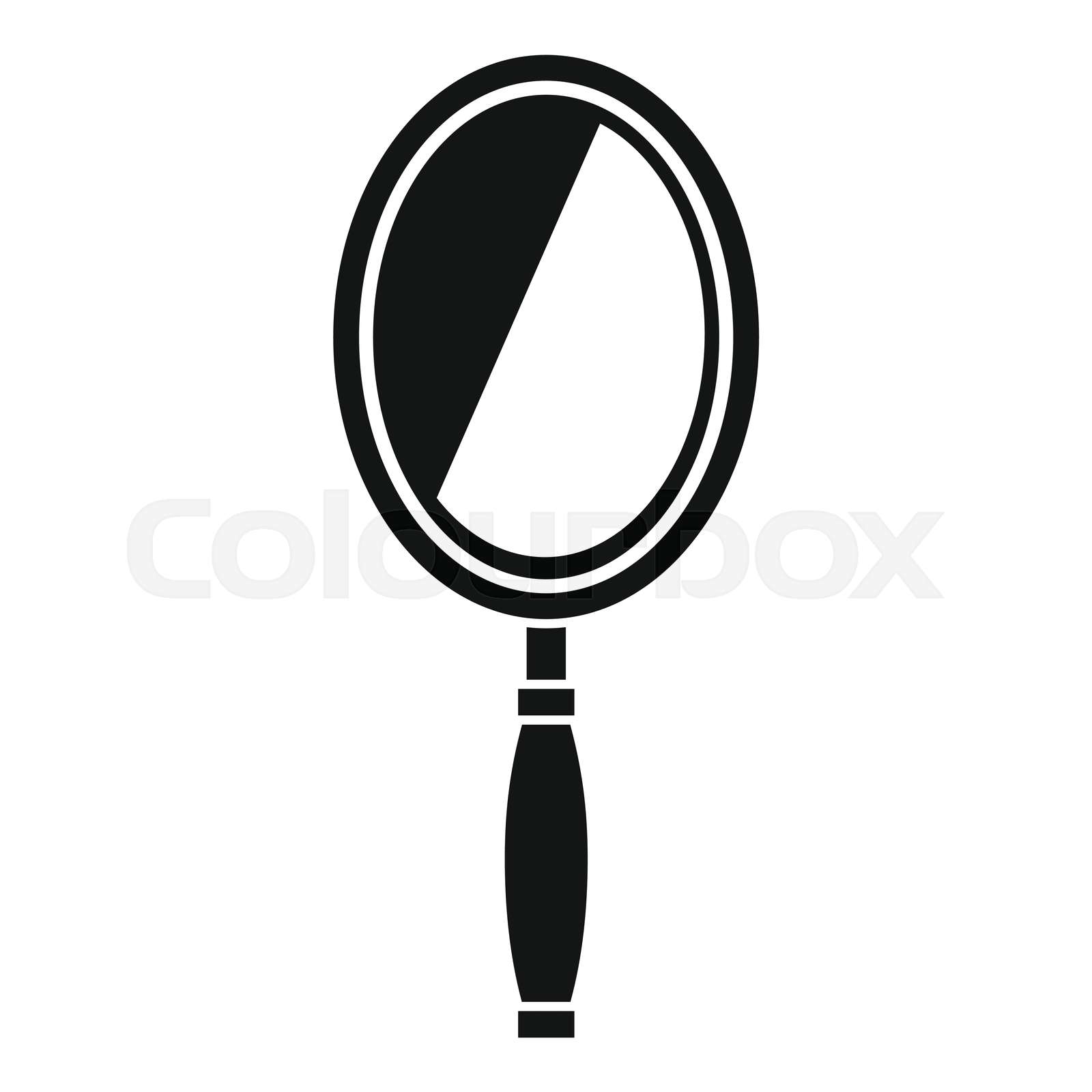 Mirror icon, simple style | Stock vector | Colourbox