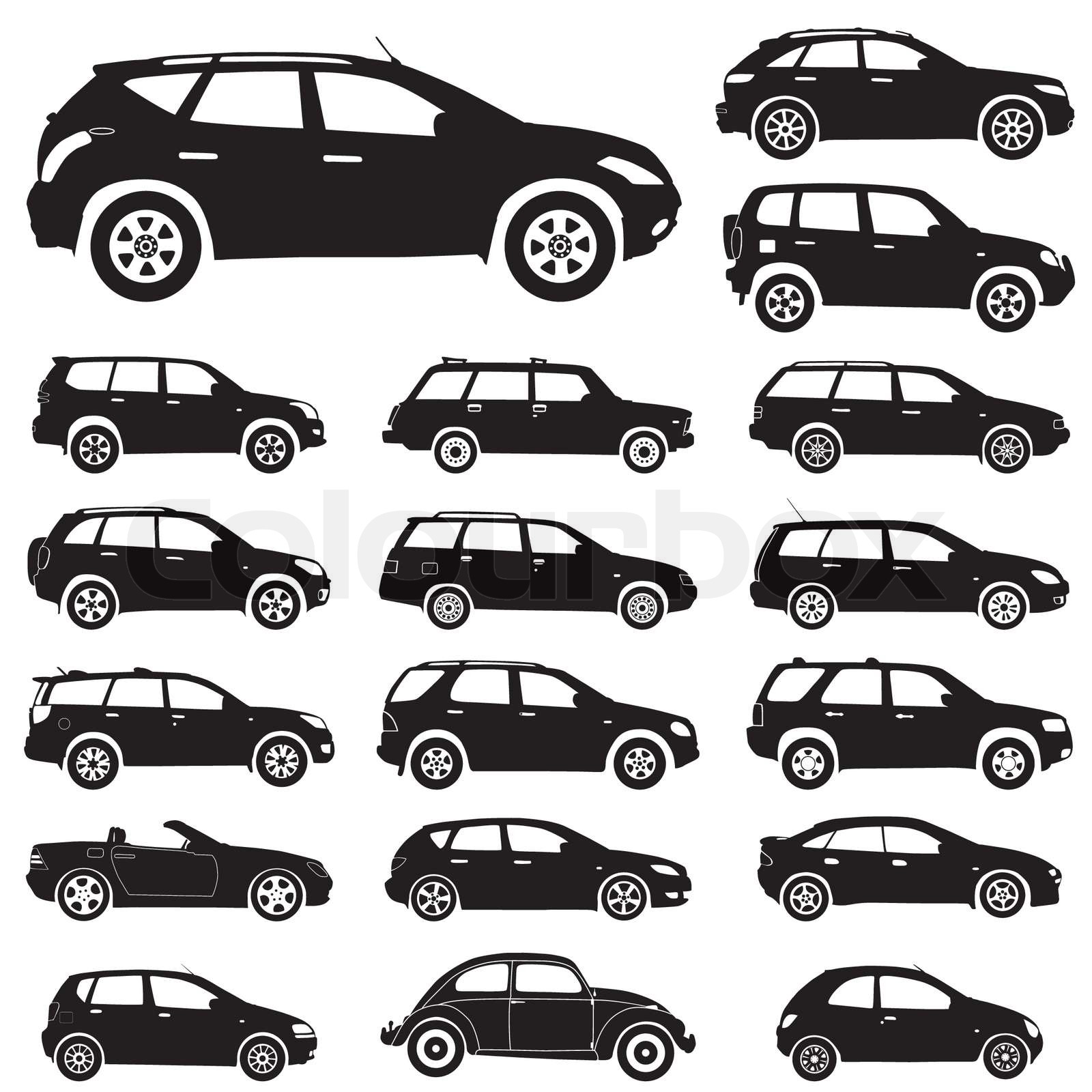 Car Silhouette Vector Free