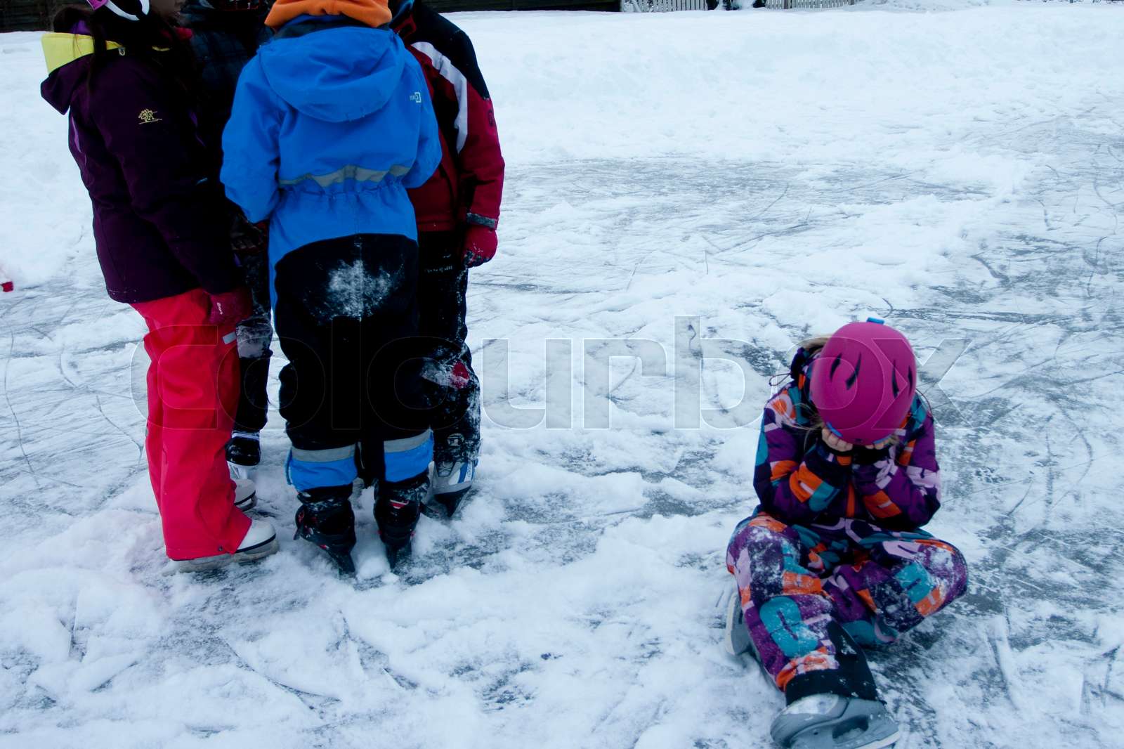 Child left Alone | Stock image | Colourbox